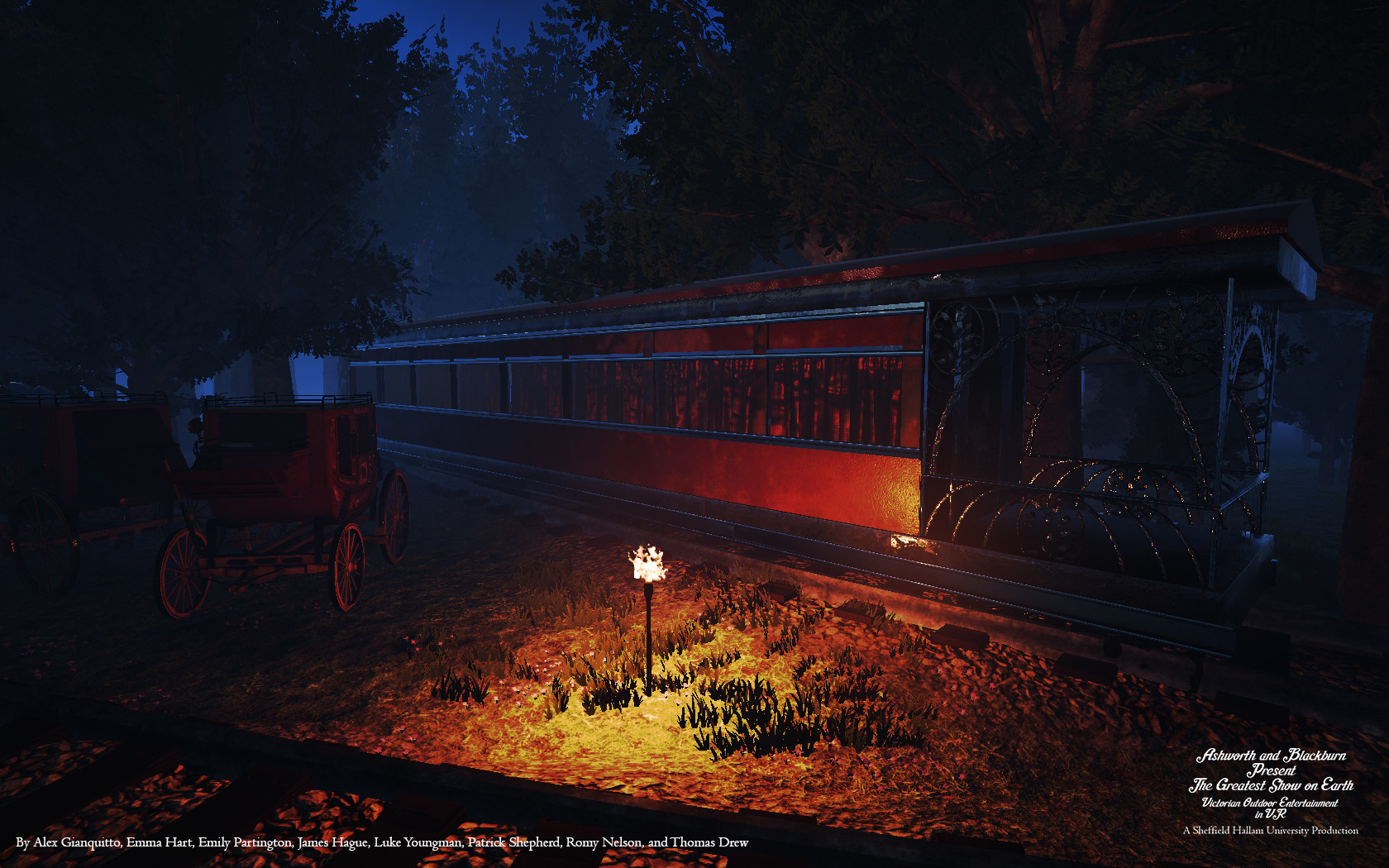 Emily Partington - Victorian Outdoor Entertainment group VR Project