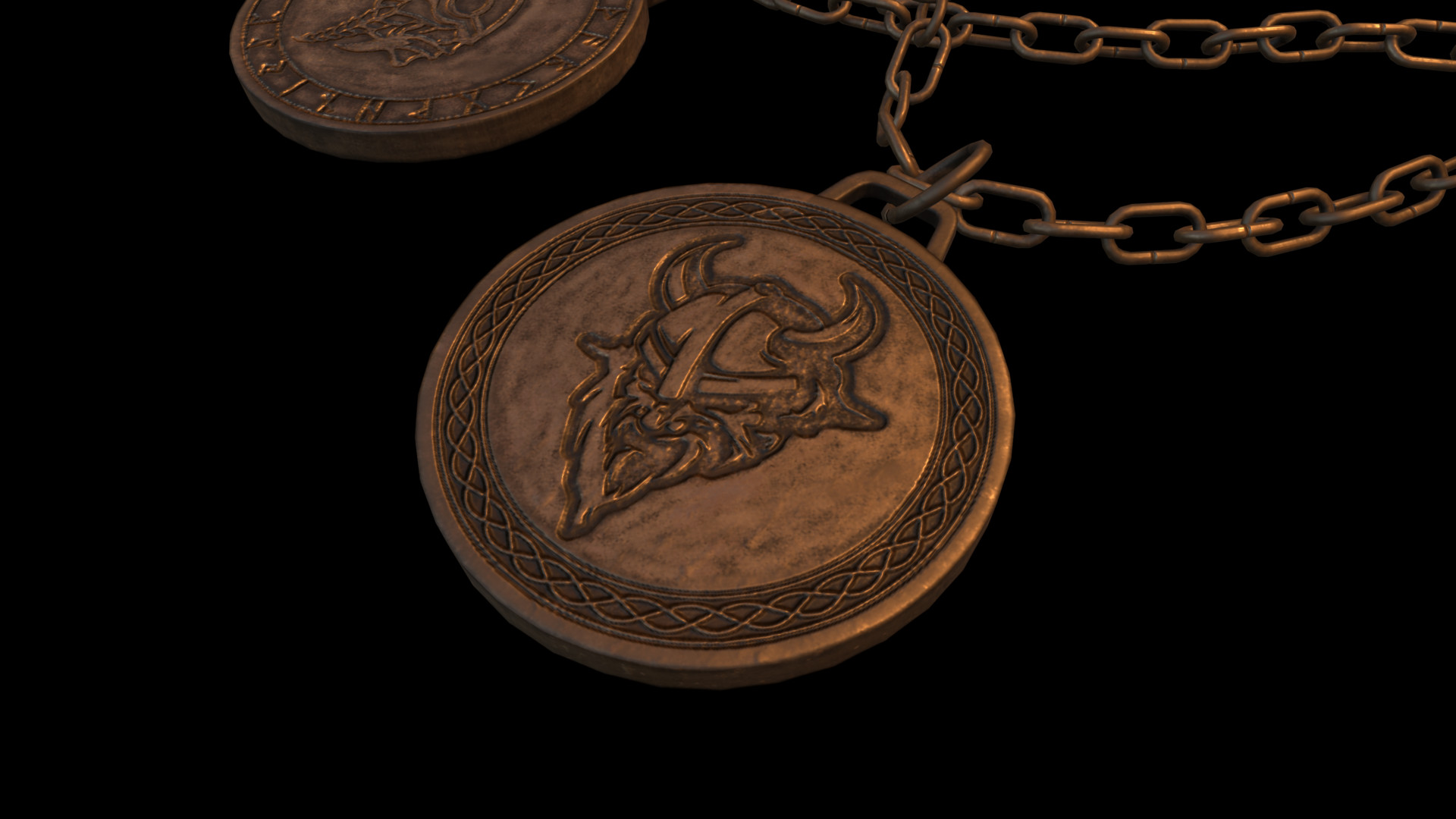 ArtStation - Viking pendant
