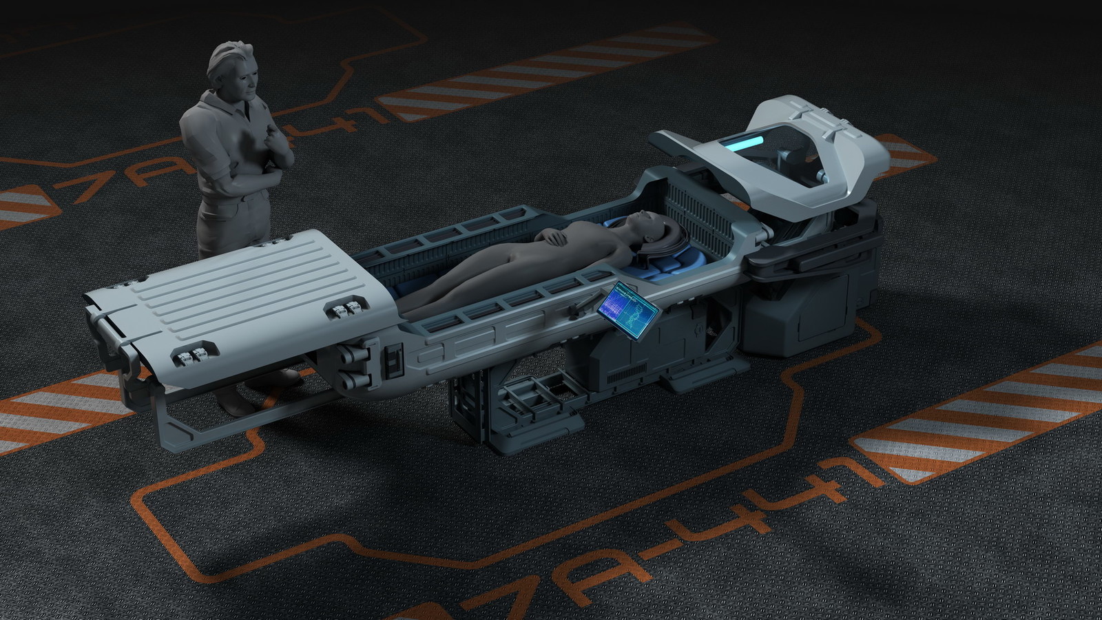 Steve Burg - Alien Covenant - Ship Interiors