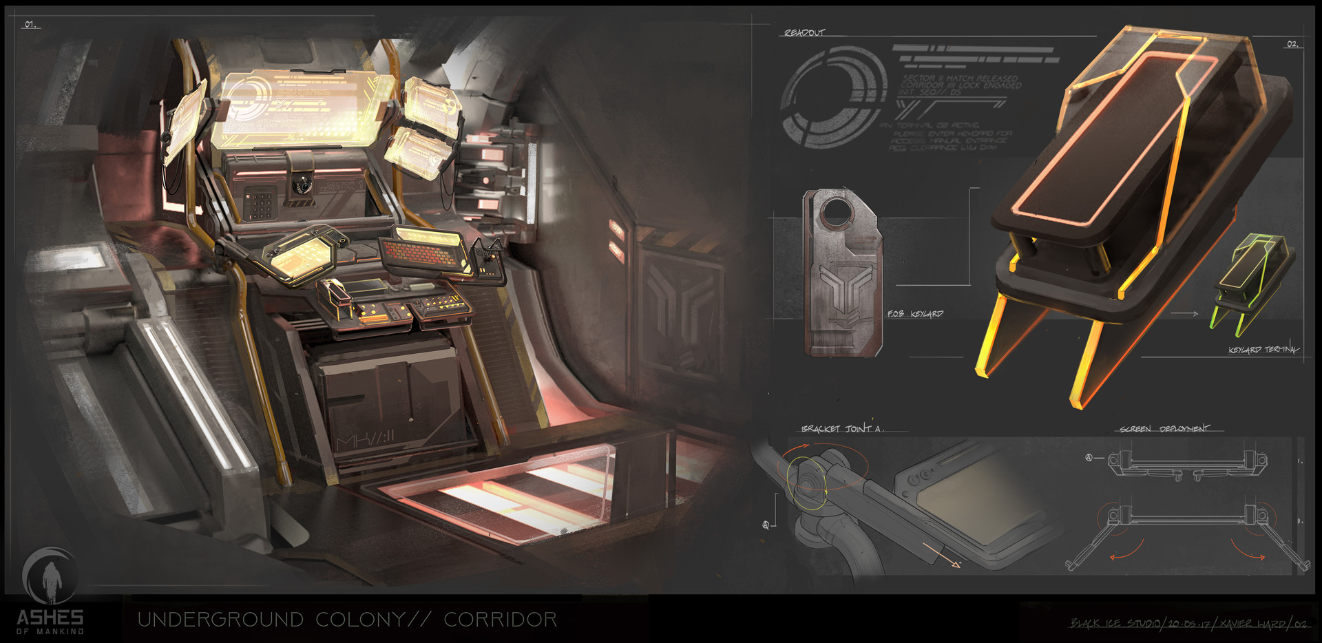 ArtStation - Underground Colony- Design