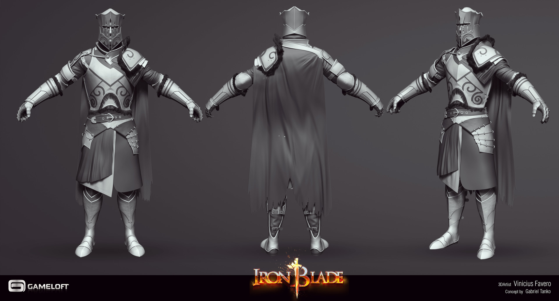 Vinicius Favero - IRON BLADE - ARMOR SET