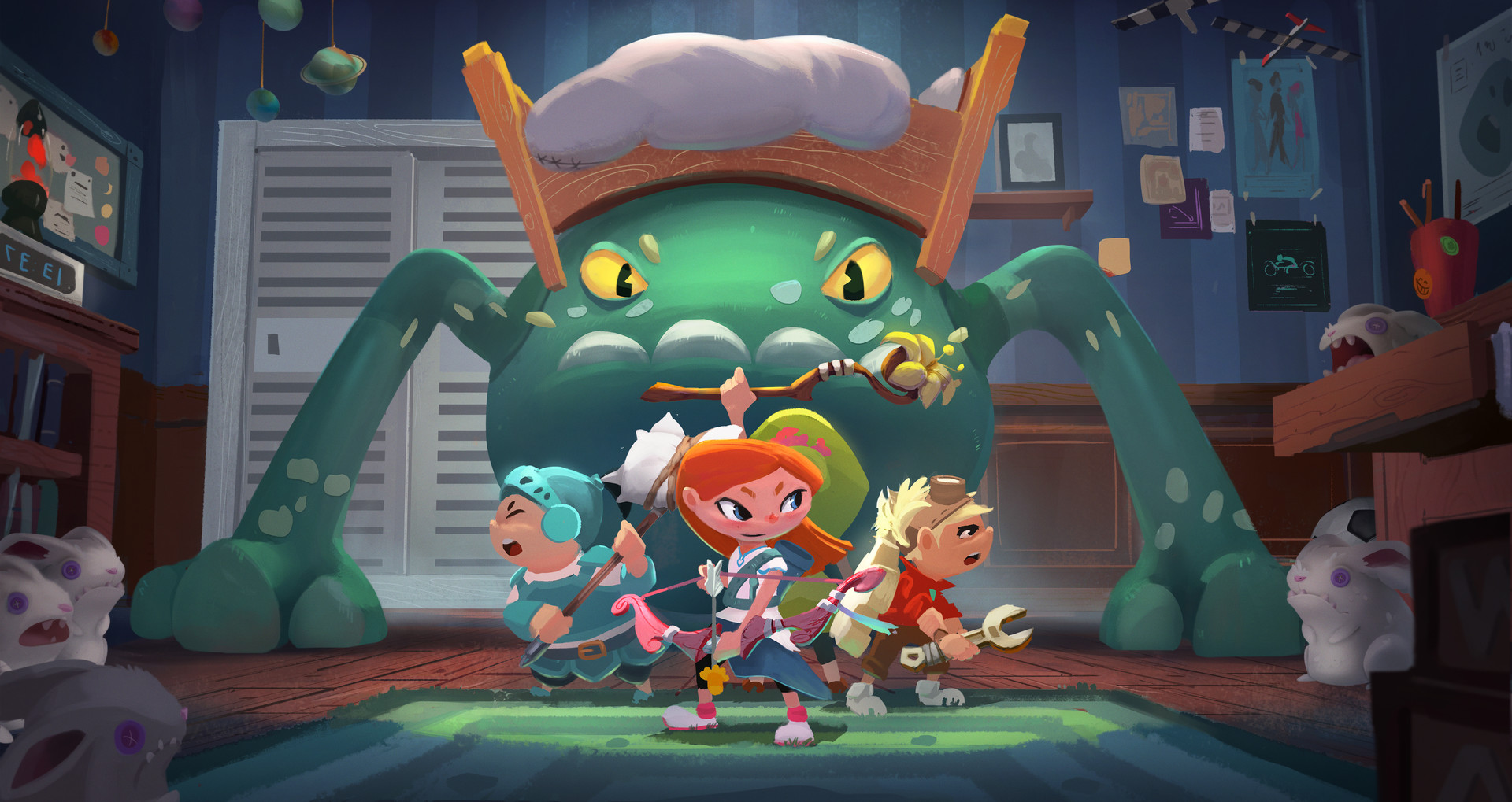 ArtStation - Imaginary Fiend - Personal Game Concept