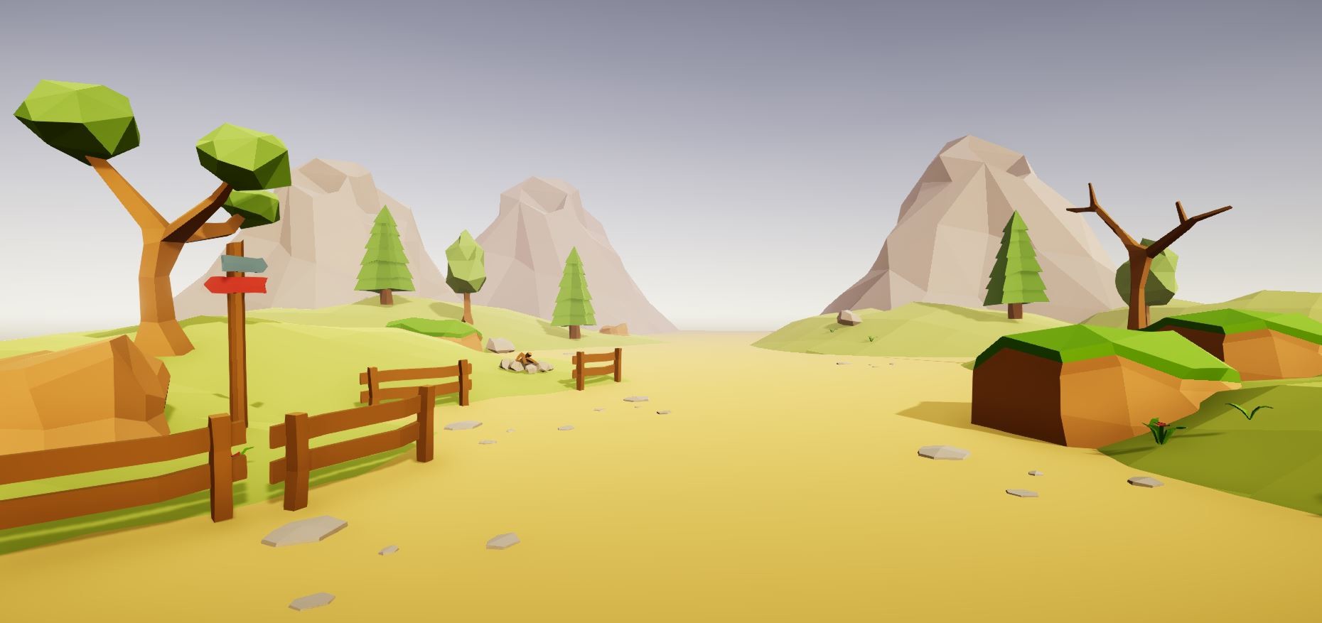 Jay Anam - Lowpoly nature asset for UE 4 and Unity 5