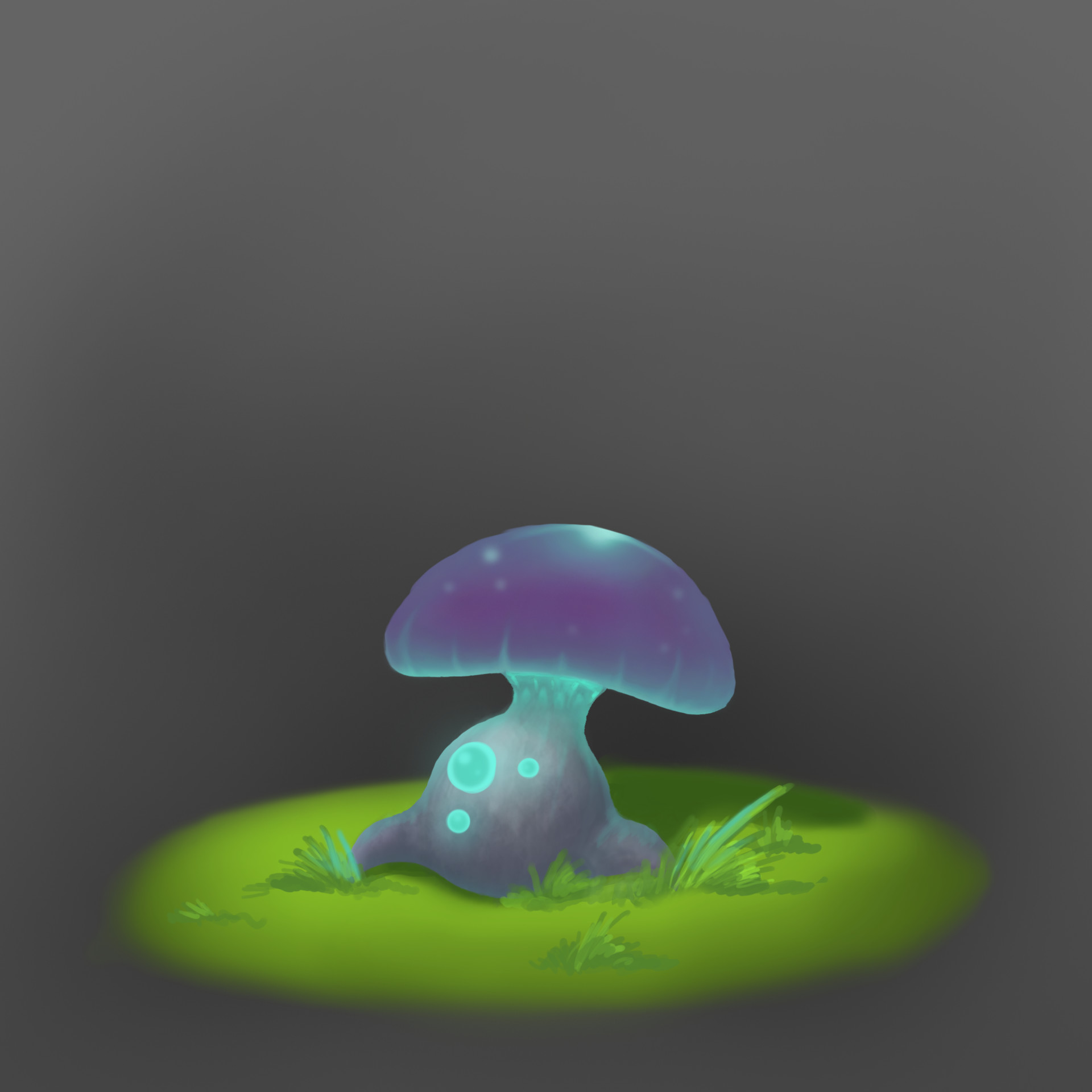 ArtStation - Alien Mushroom Concept