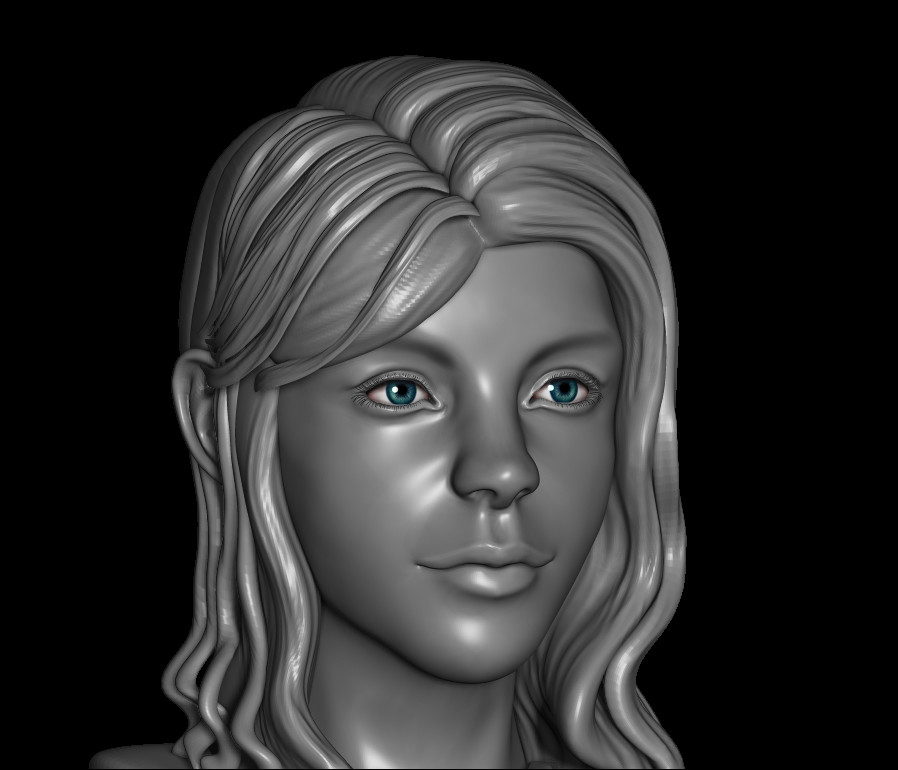 ArtStation - Female Head
