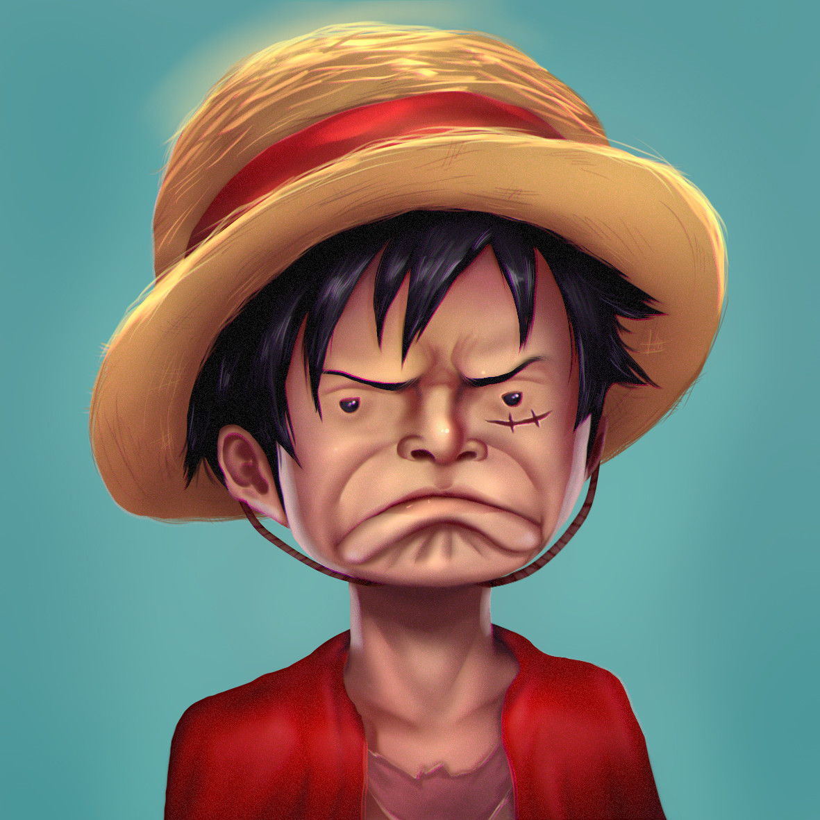 ArtStation - Monkey D. Luffy