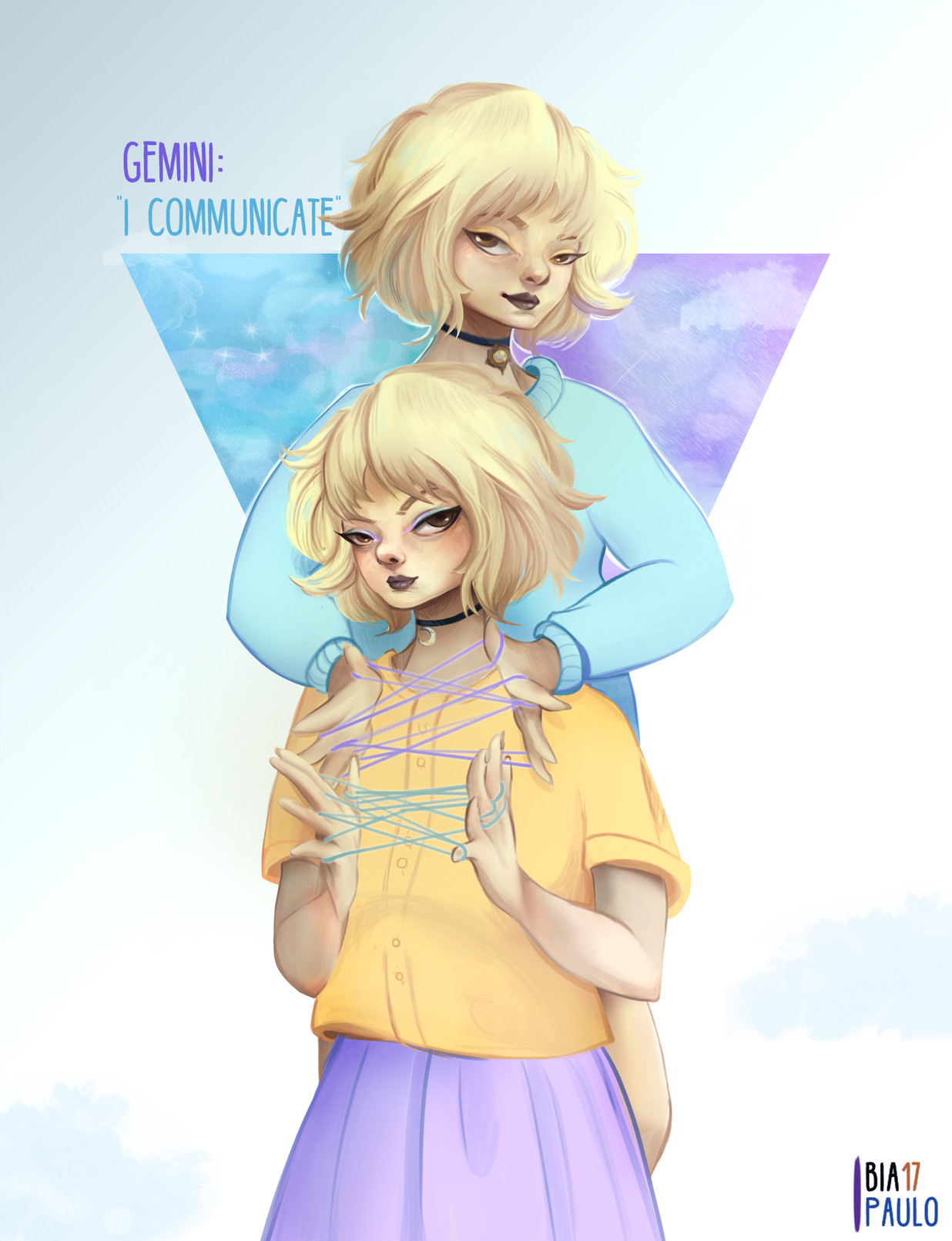 ArtStation - Gemini, "I Communicate"