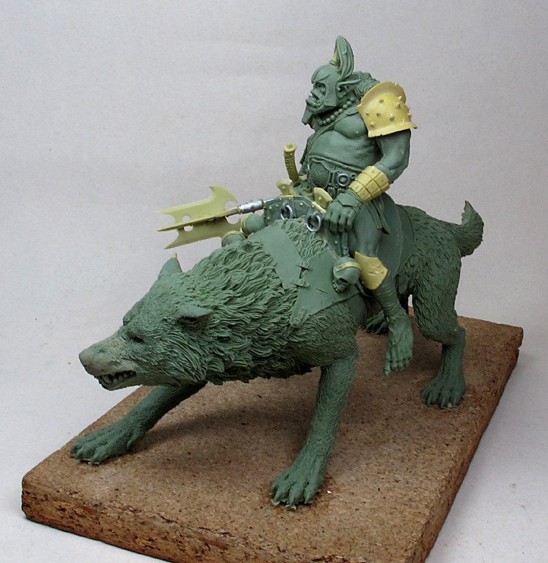 ArtStation - Orc wolf rider