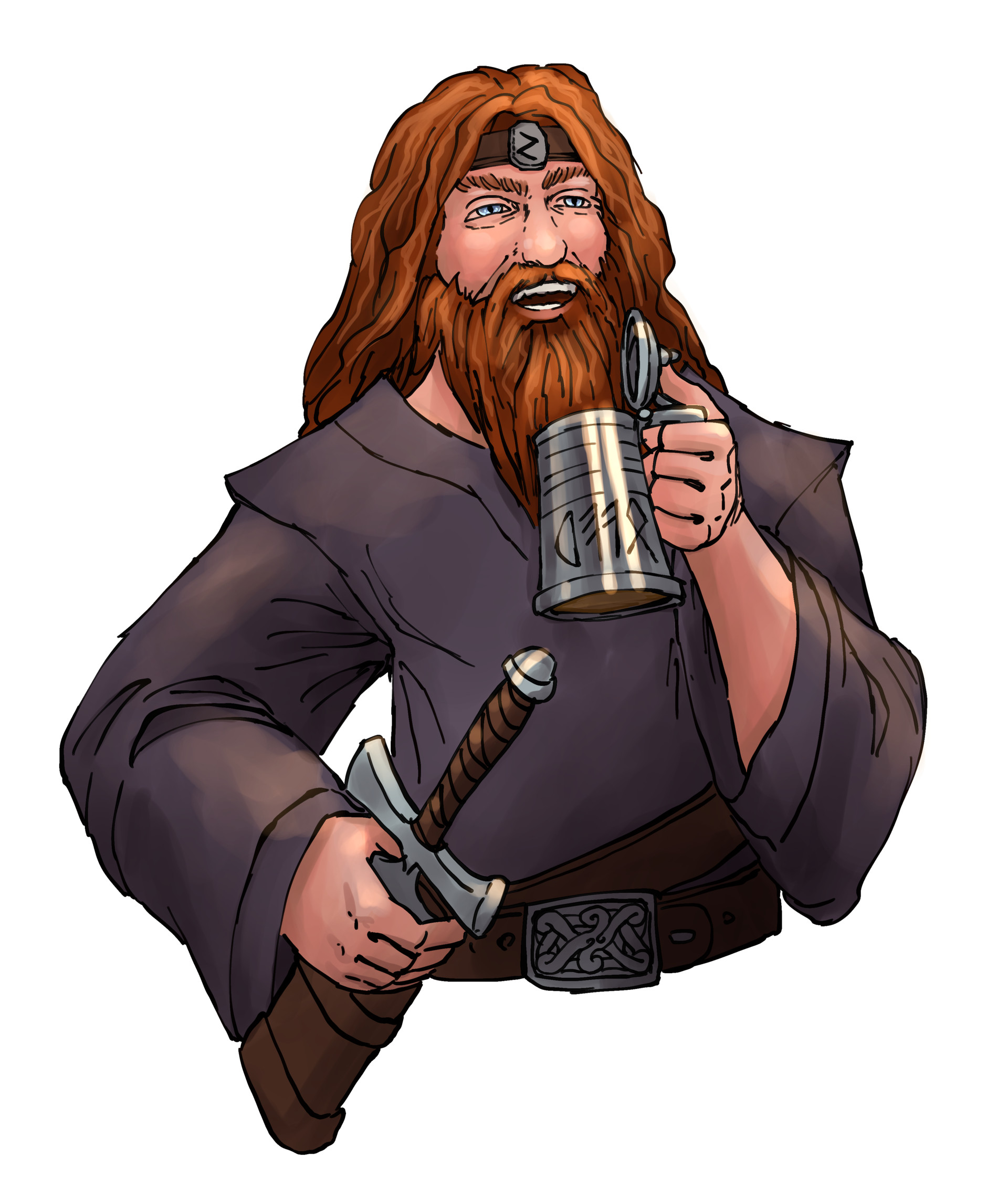 Joe Bush - Oubliette Color Character Illustrations