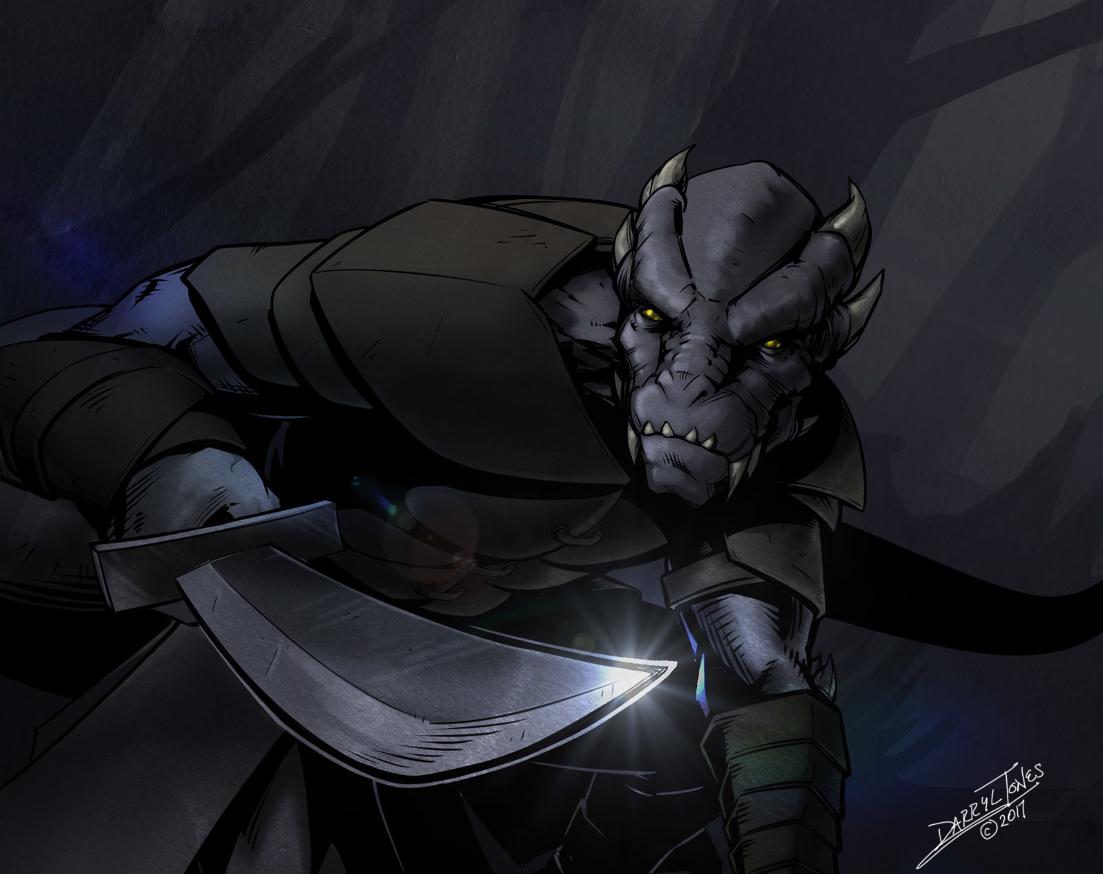 ArtStation - Kade - Dragonborn Ranger, D&D 5e Character