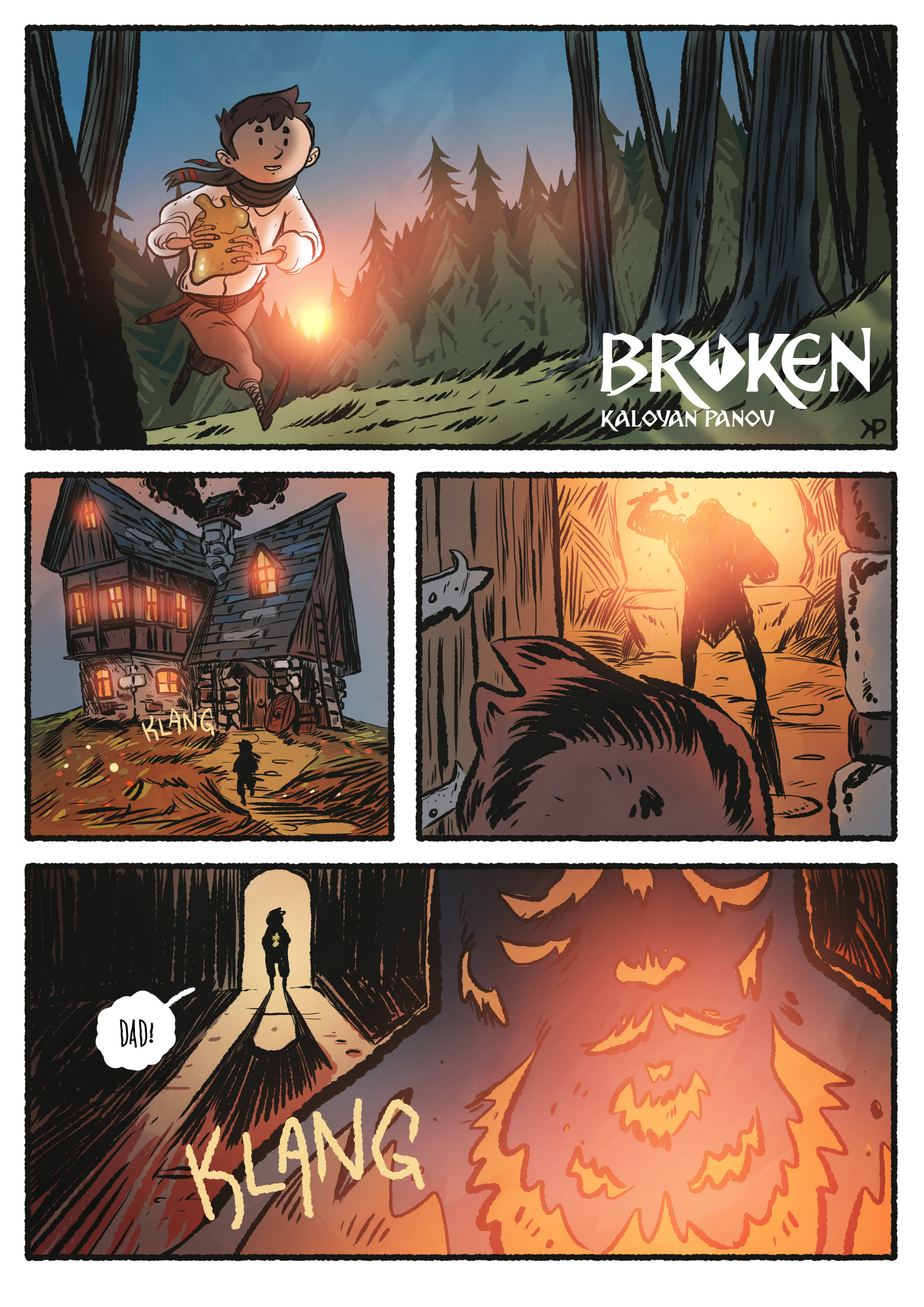 ArtStation - BROKEN Comic