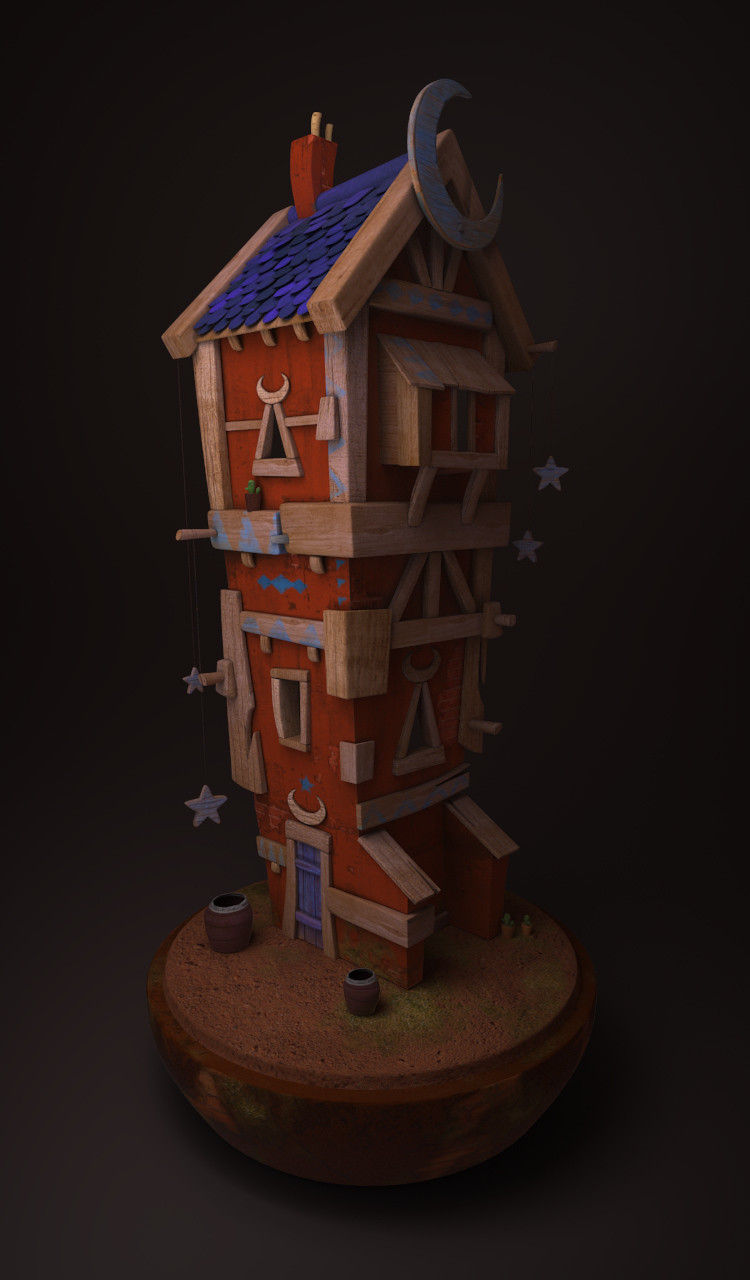 ArtStation - Moon House