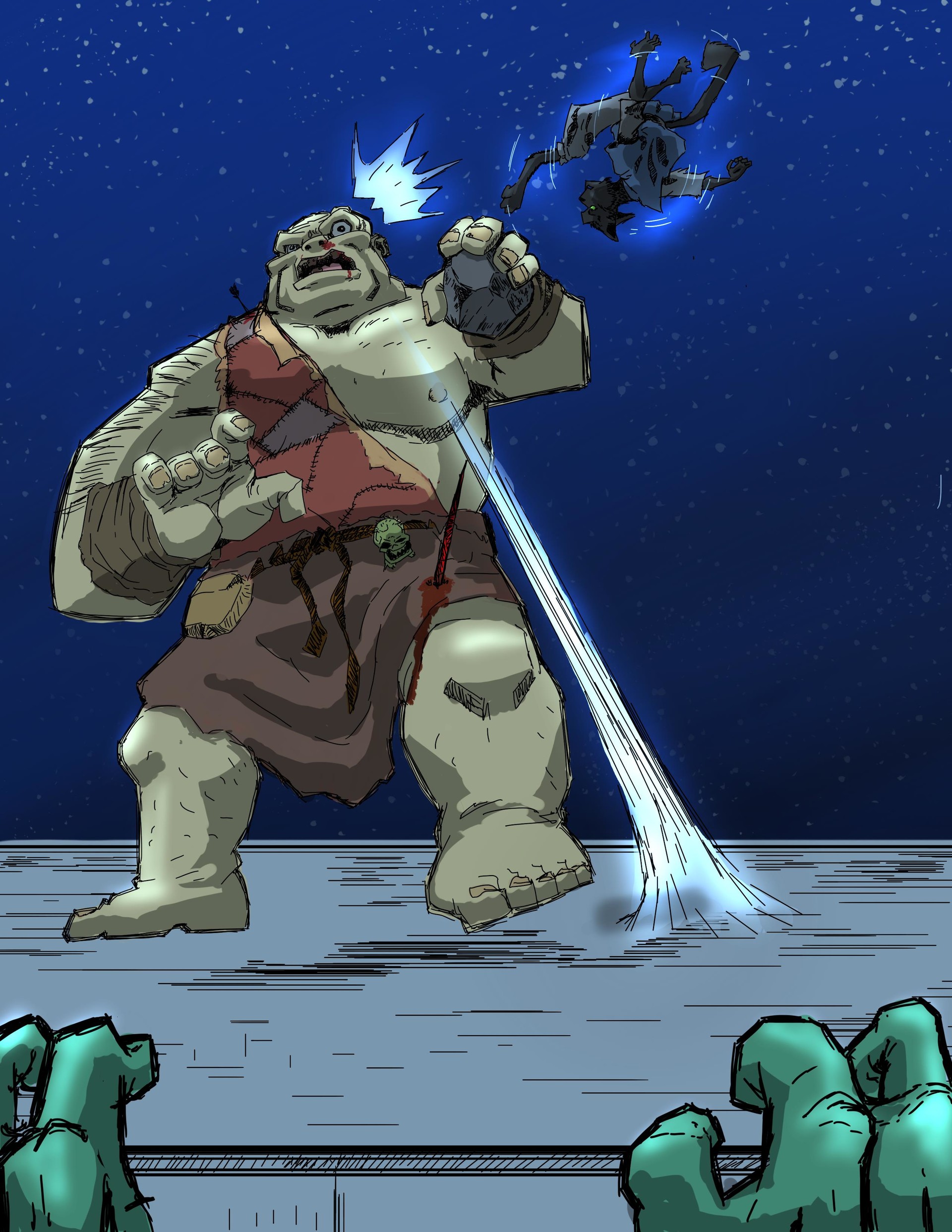 ArtStation - Giant Takedown