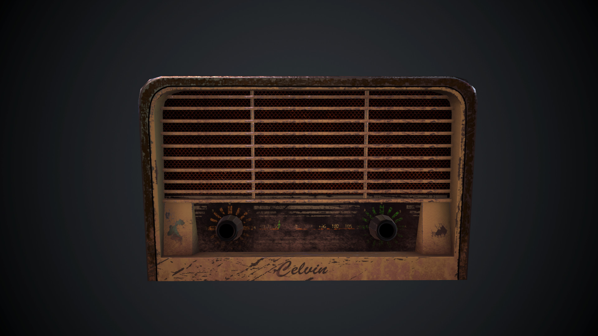 ArtStation - 1967 Radio