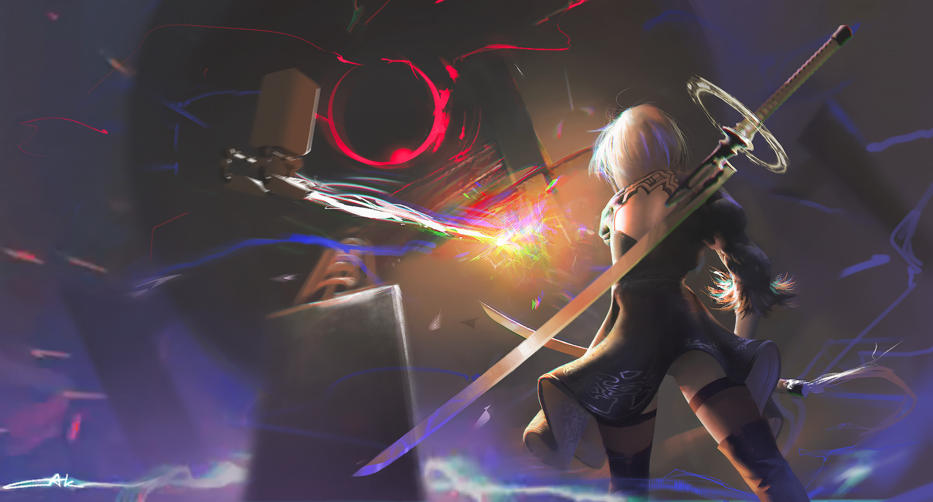 ArtStation - Nier:automata fanart