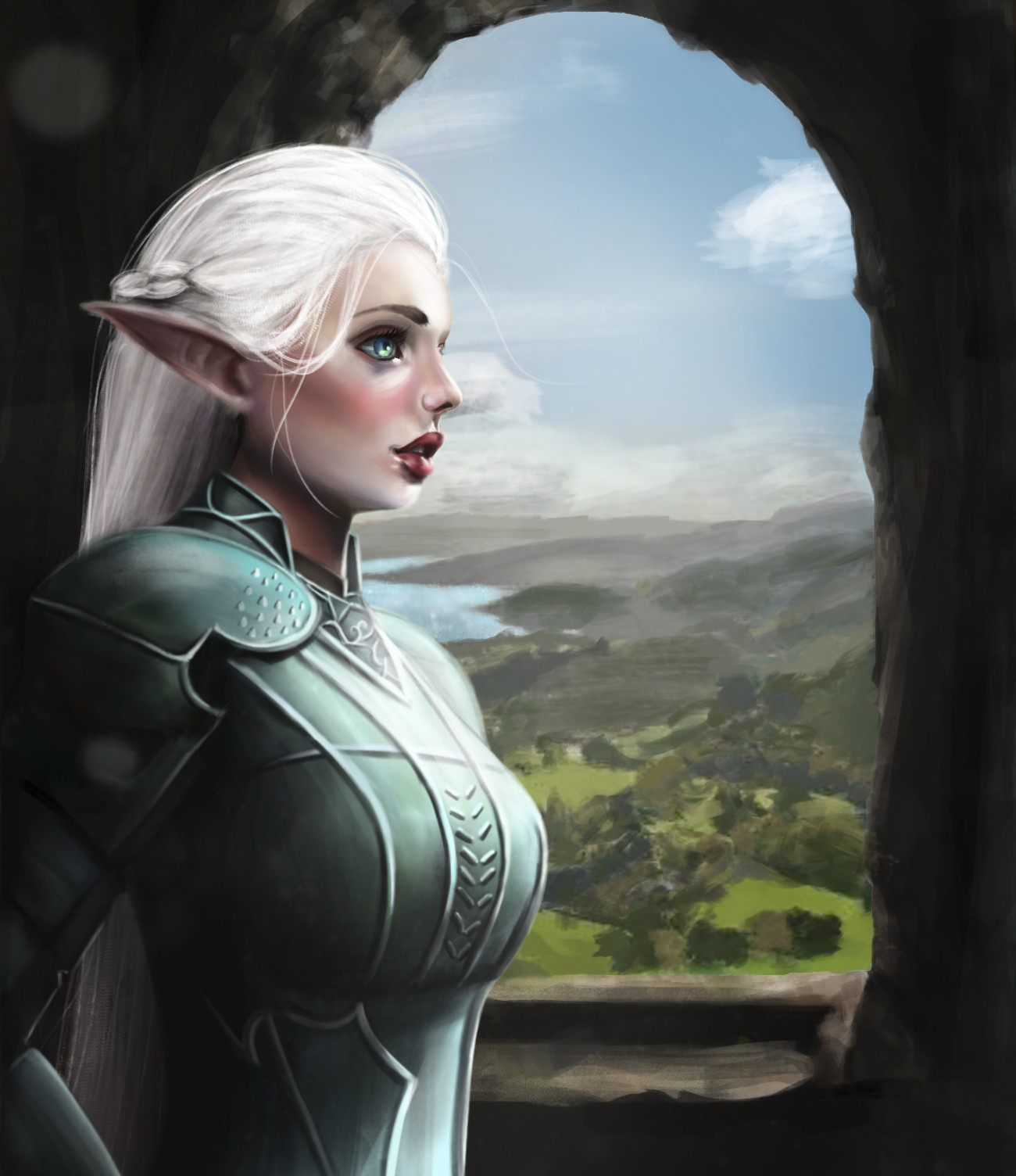 ArtStation - My royal elf