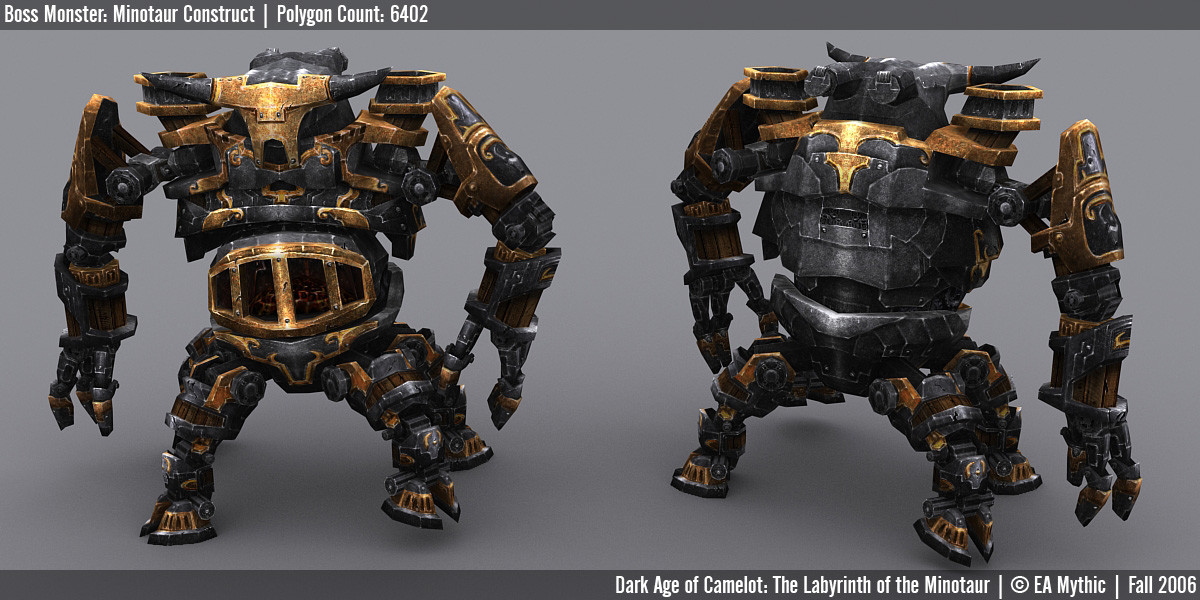 ArtStation - Dark Age of Camelot: Labyrinth, John Gotch