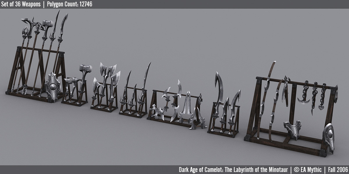 ArtStation - Dark Age of Camelot: Labyrinth