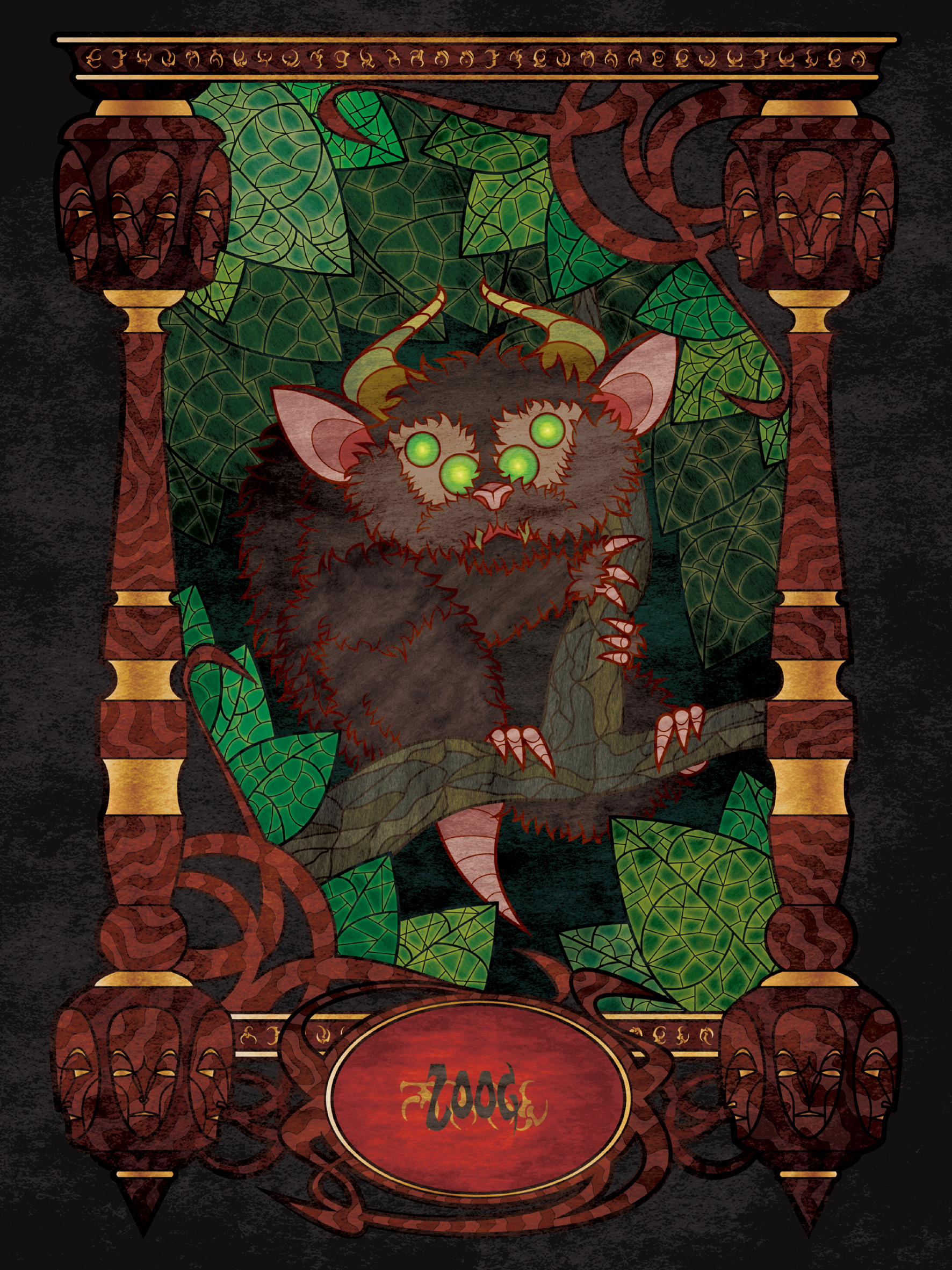 ArtStation - Lovecraftian bestiary for kids: Zoog
