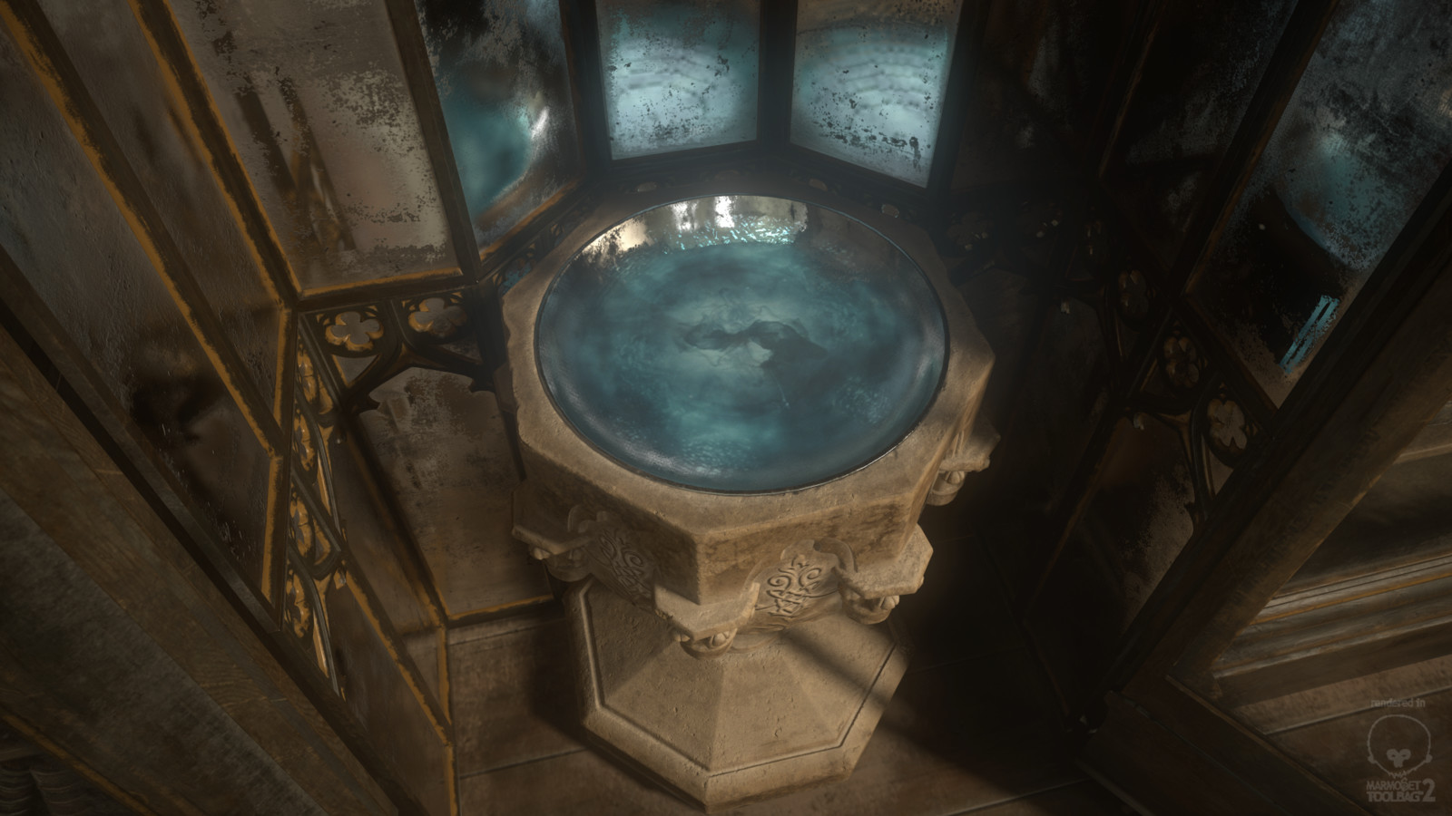 The art of Ognyan Zahariev - The Pensieve - Dumbledore's office