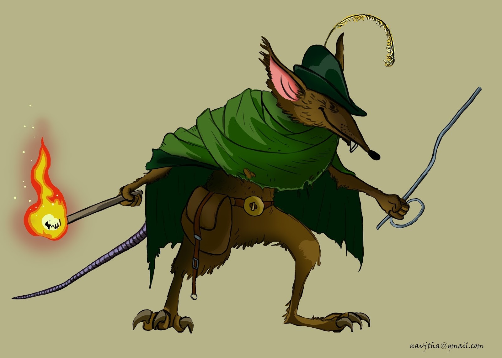 ArtStation - Rat Character Design Study