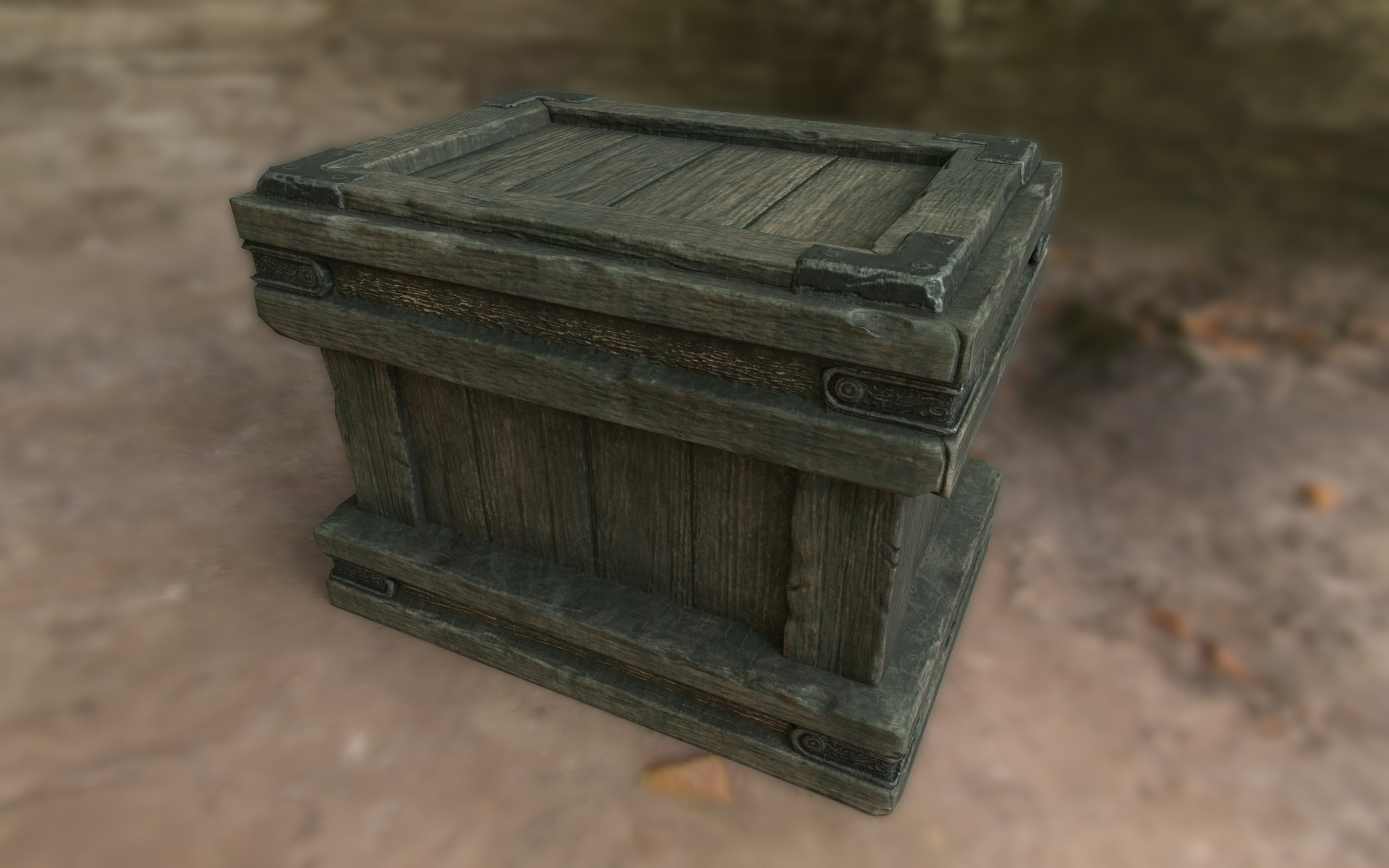 ArtStation - Old Dungeon Crate
