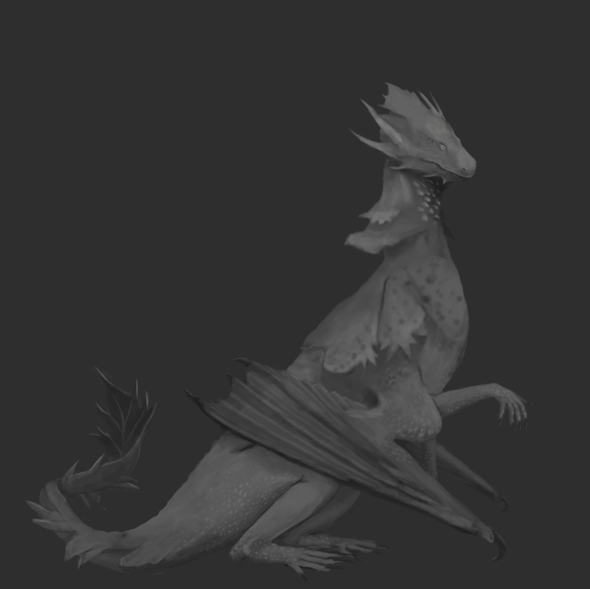 ArtStation - Dragon Study