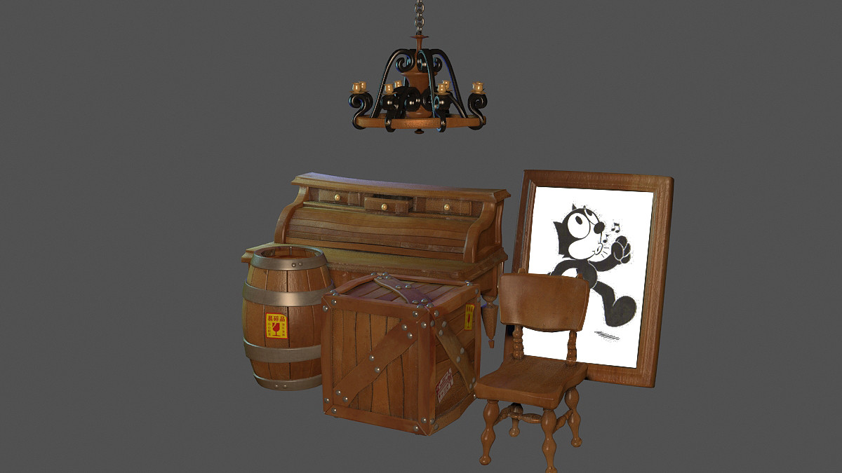 ArtStation - Cartoon Props