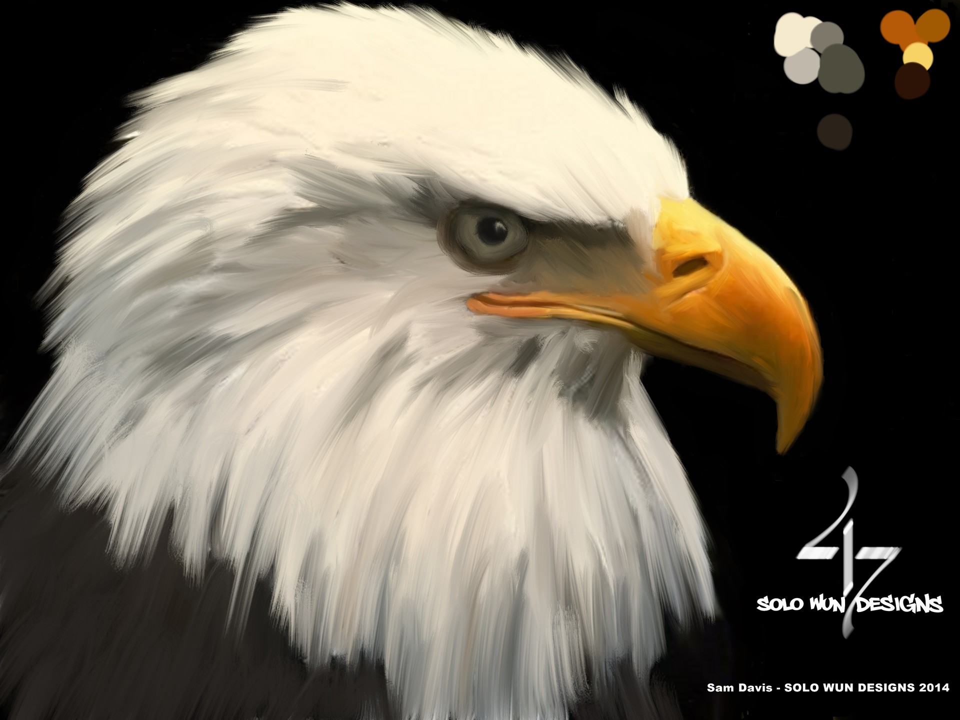 ArtStation - Bald Eagle 2