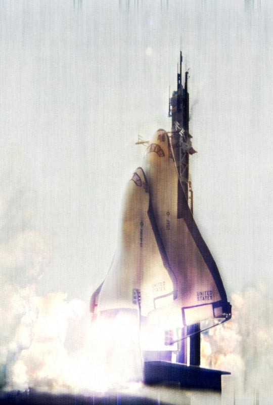 ArtStation - Space shuttle launch