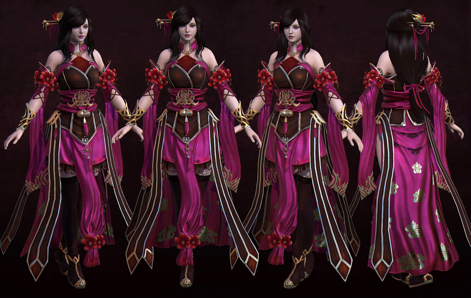 ArtStation - Female character - Lin final