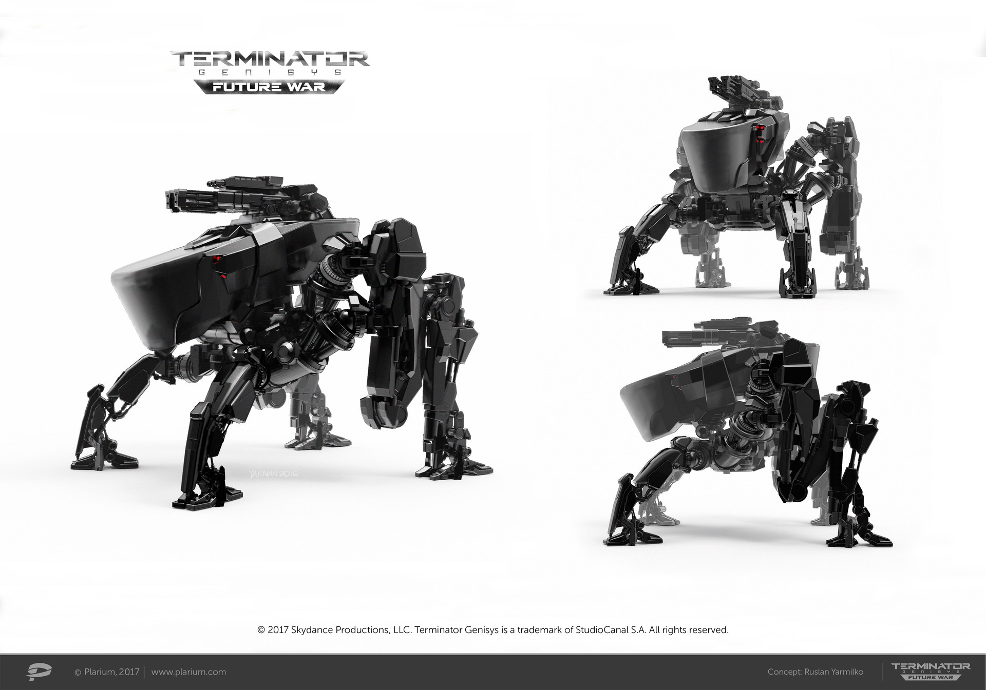 Roo Yarman - Skynet's battle units