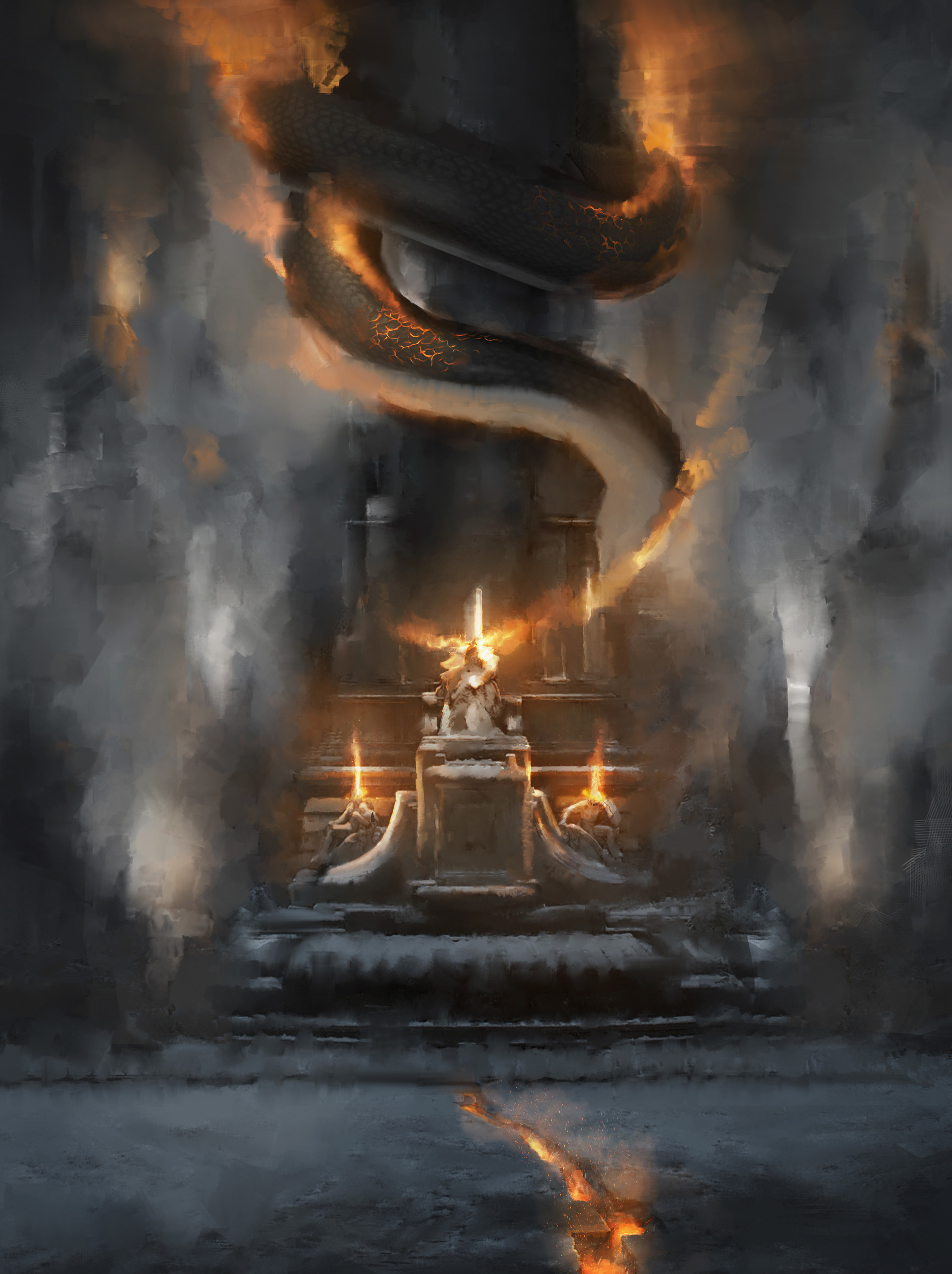 ArtStation - Lords of fire...