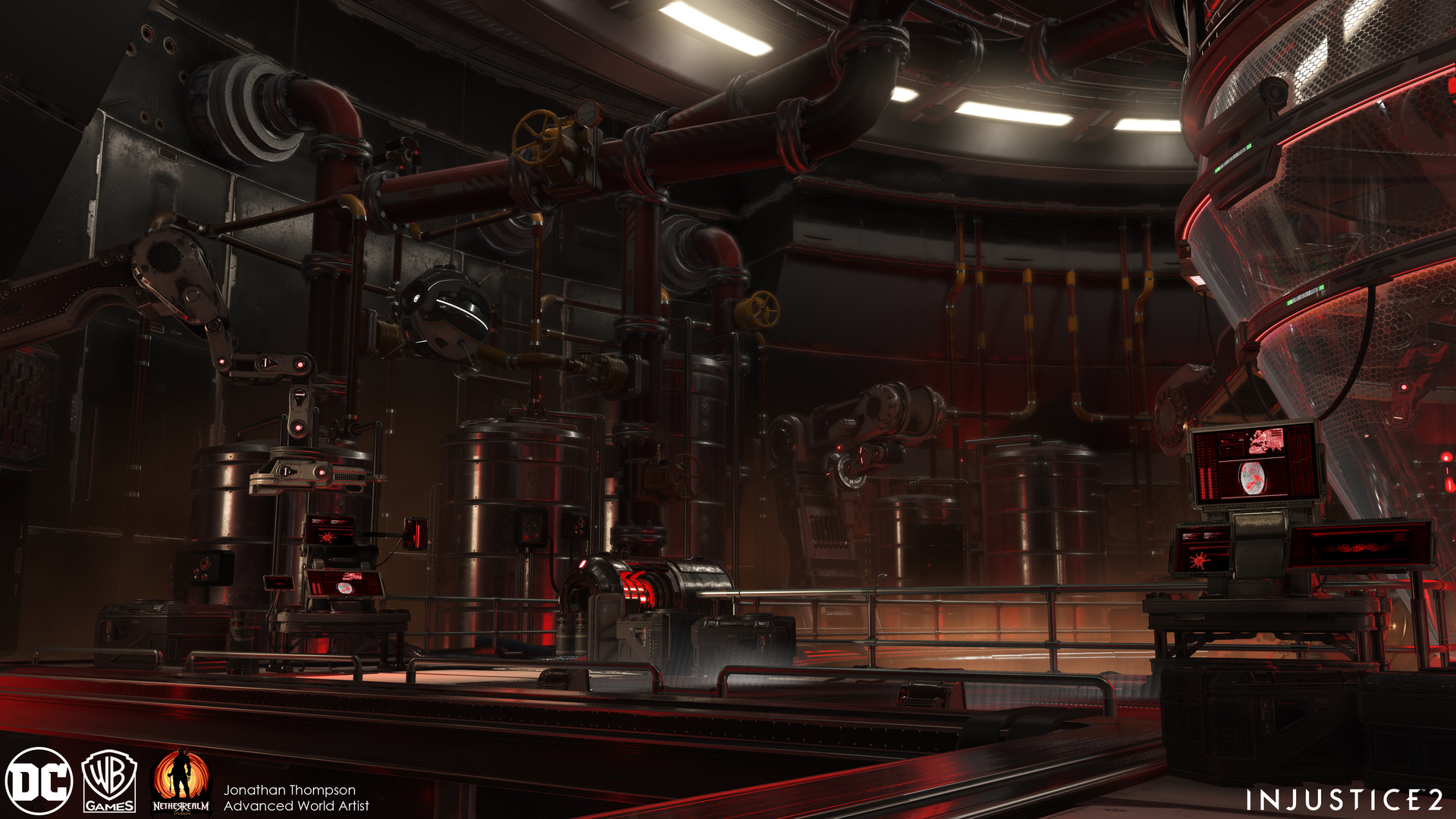 Jonathan Thompson - Injustice 2 Red Sun Prison (Central Containment)