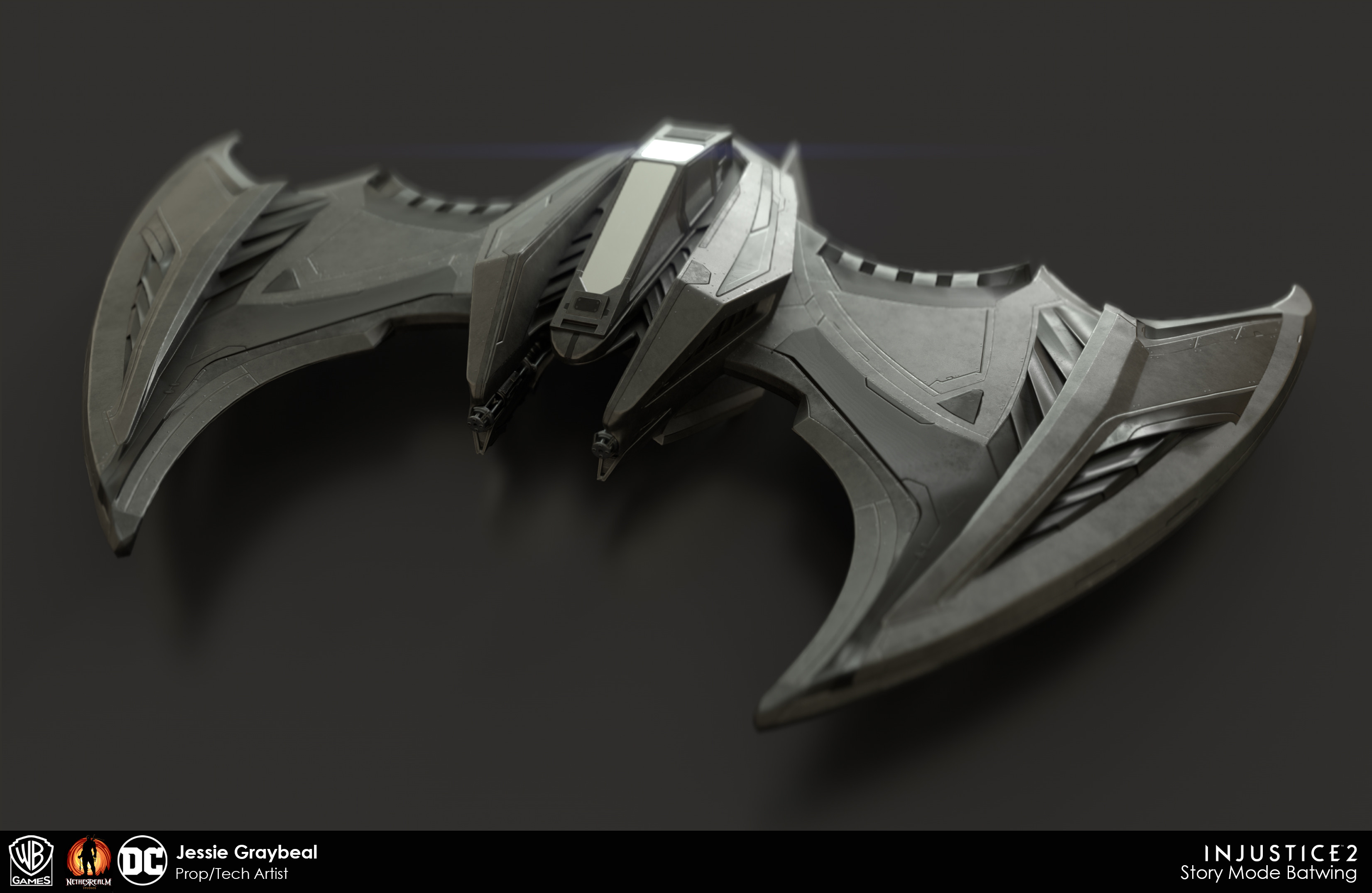 Jessie Graybeal - Injustice 2 - Batman Batwing, Batmobile, and Batarang