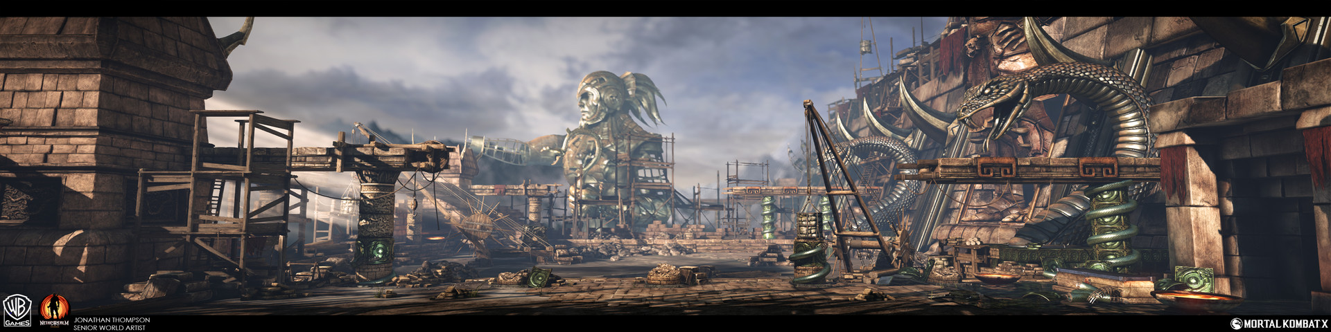 Jonathan Thompson - Mortal Kombat X Environments