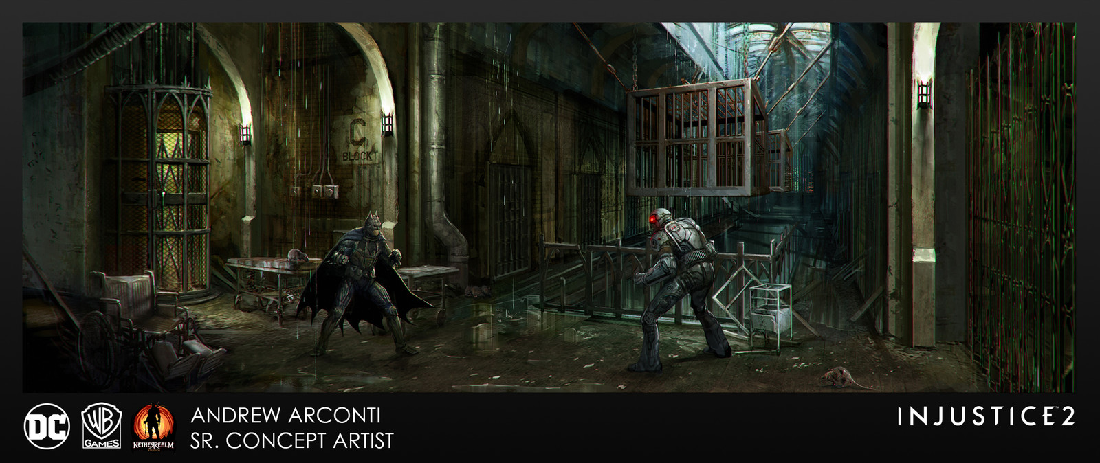 Andrew Arconti - Injustice 2 Concept Art