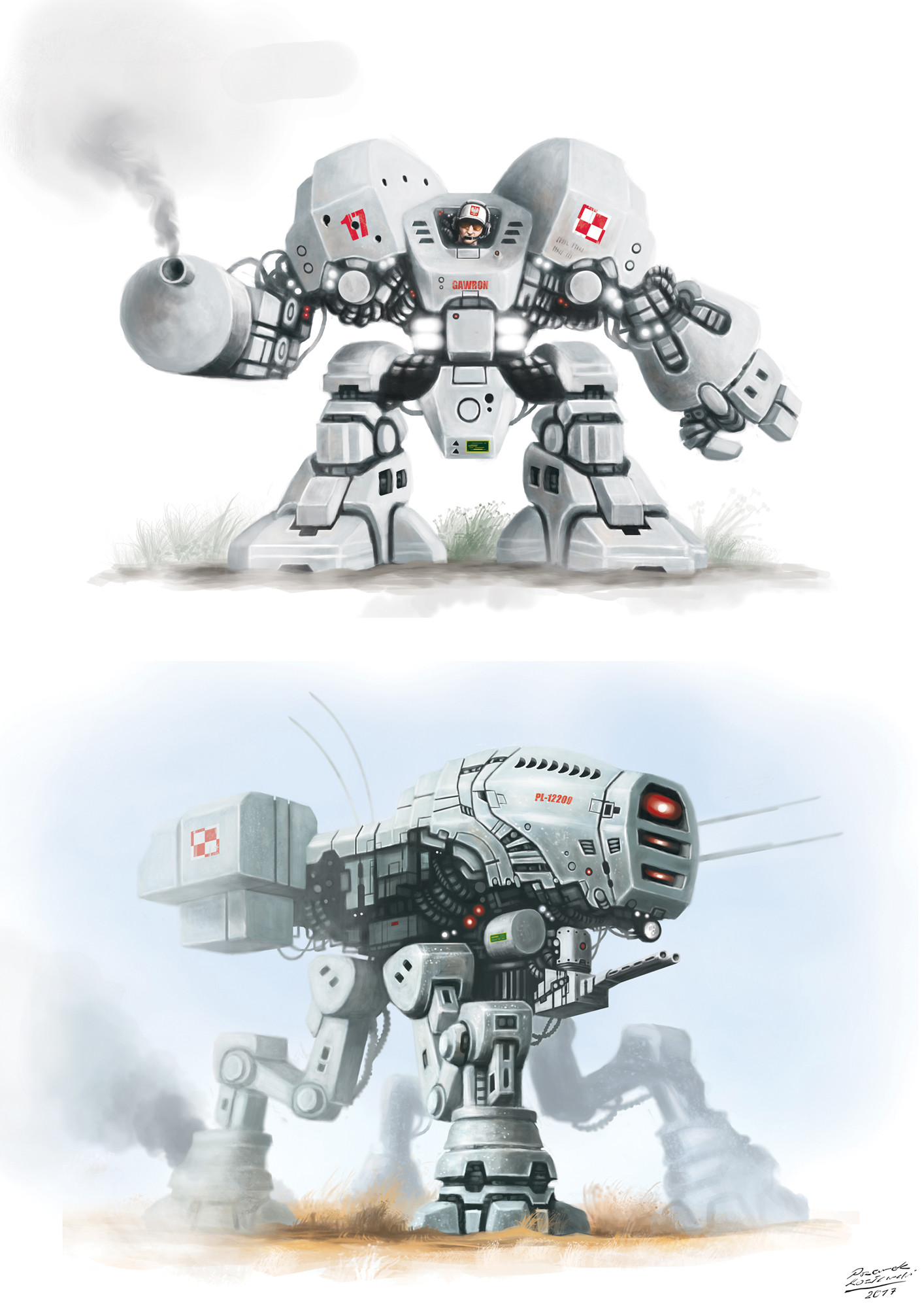 ArtStation - Some concepts for polish army