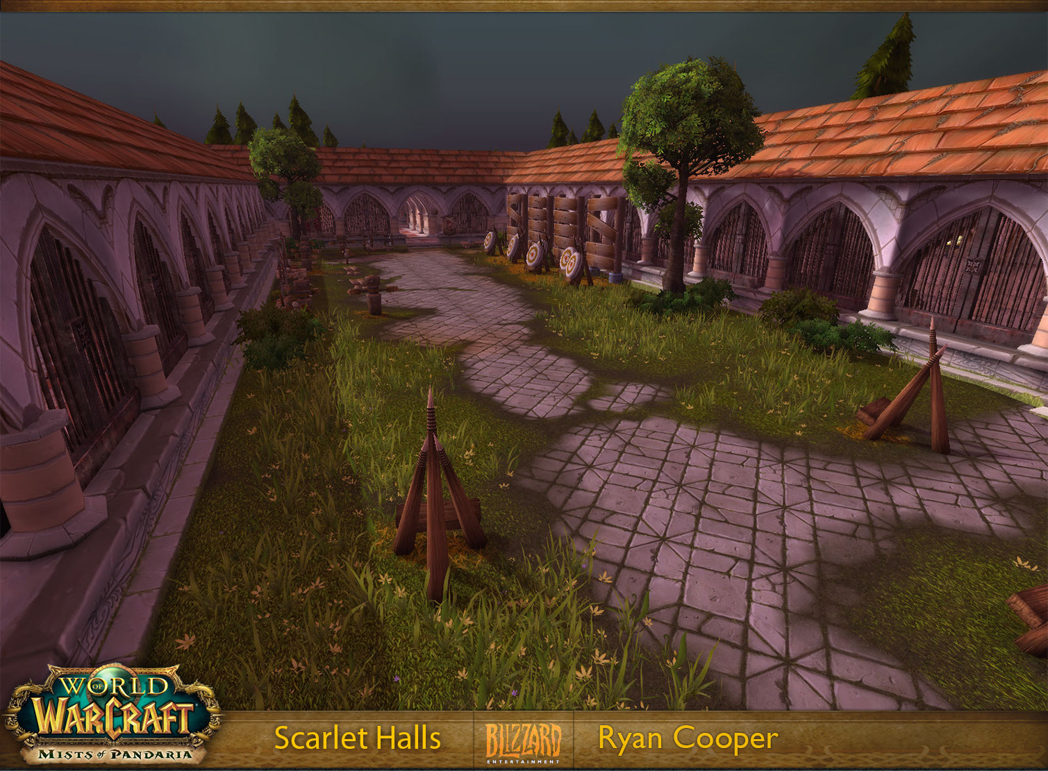 ArtStation - World of Warcraft: Mists of Pandaria - Scarlet Halls