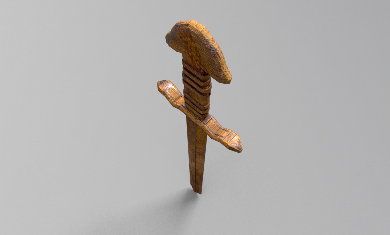 ArtStation - Simple Wooden Sword