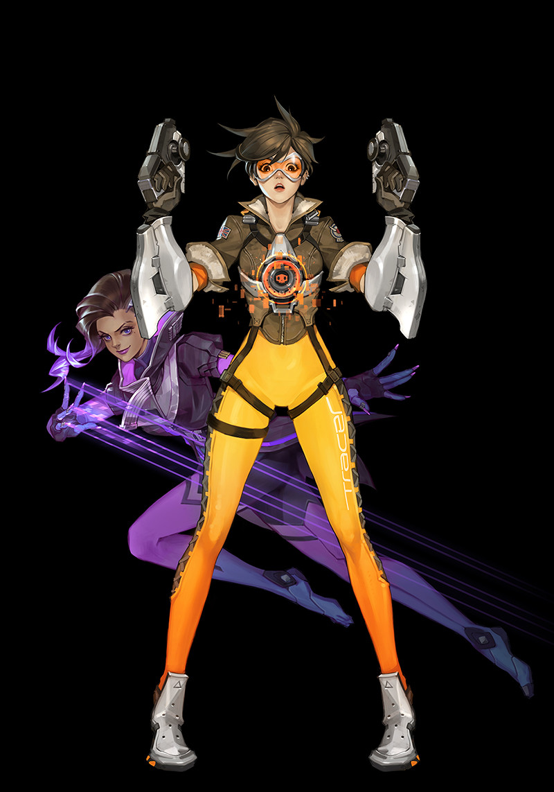 sora-kim-170601-tracer-and-sombra.jpg (800×1143)-花瓣网
