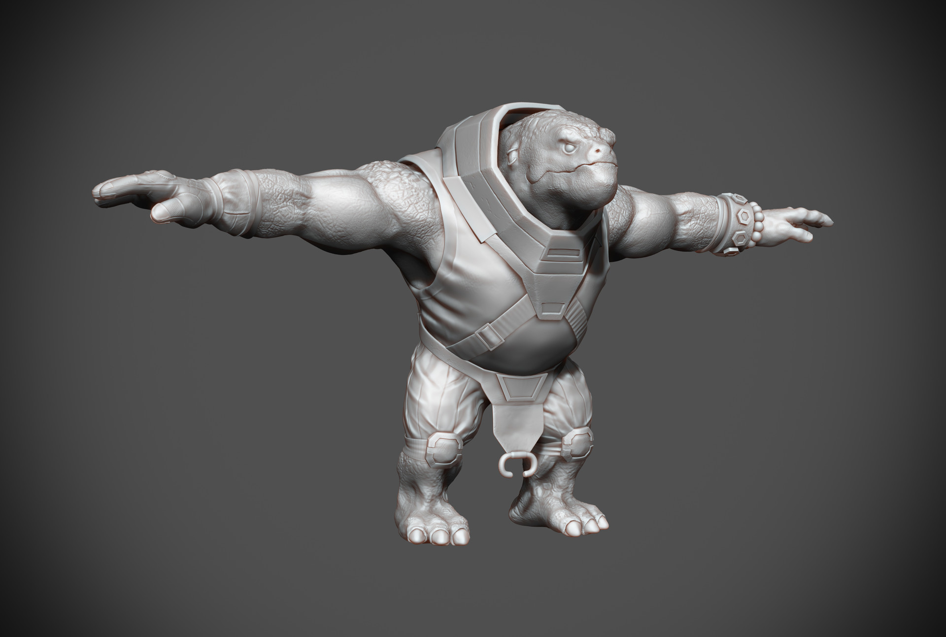 ArtStation - Monster Character Sculpt