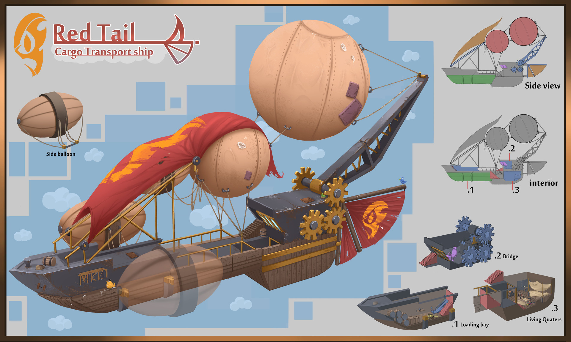 ArtStation - Red Tail