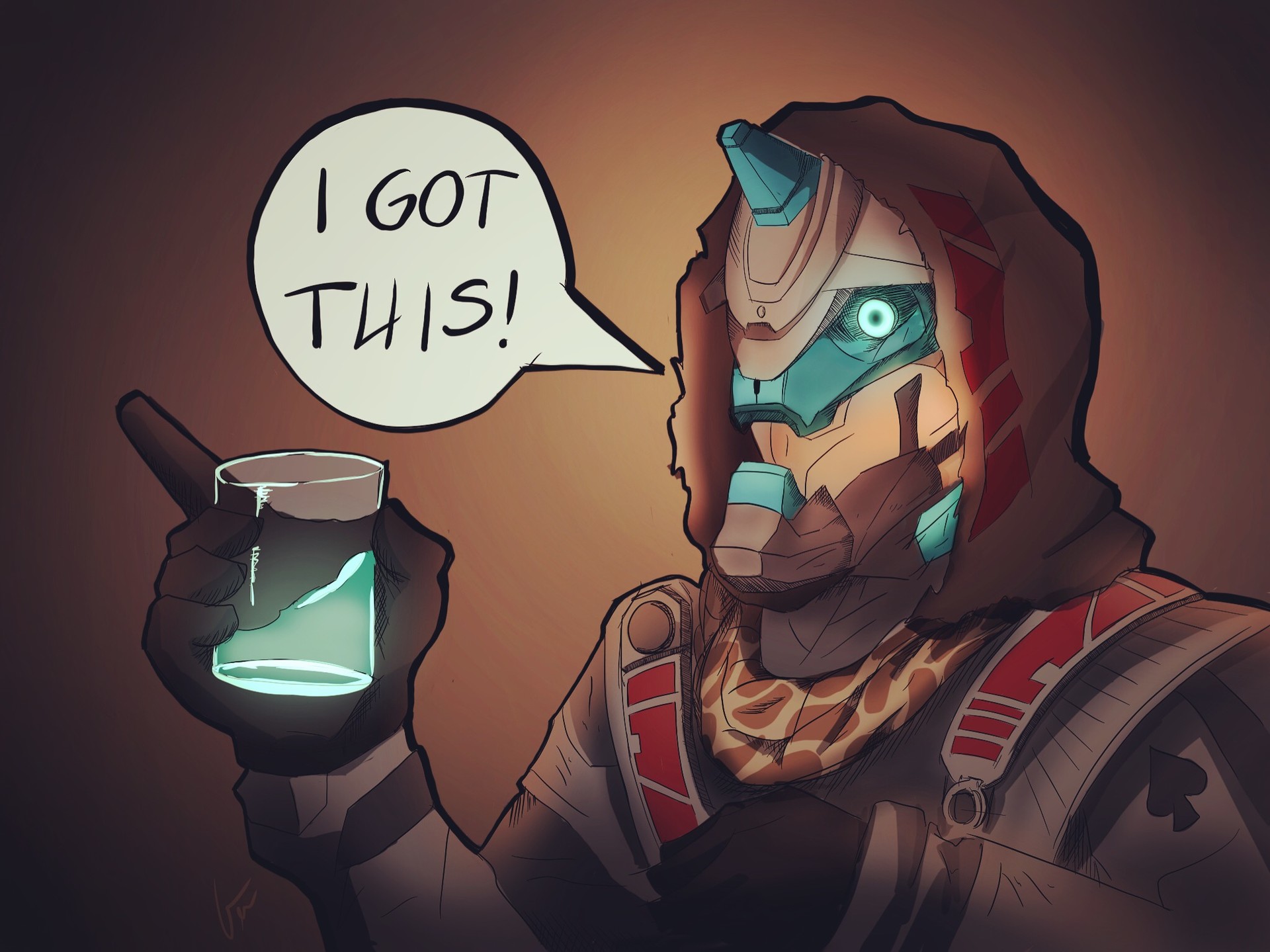 ArtStation - Cayde-6 - Comic Style