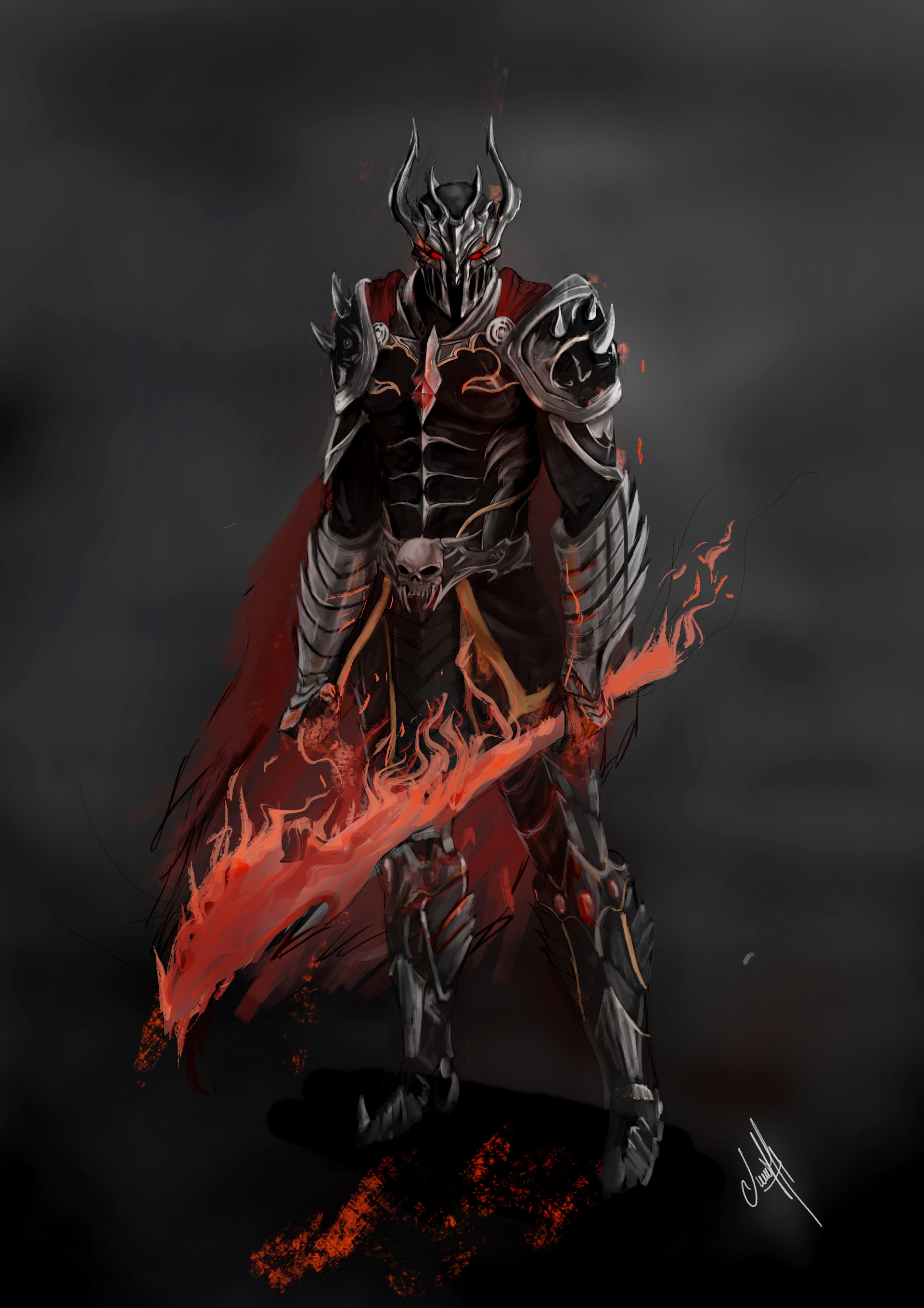 ArtStation - Dark knight