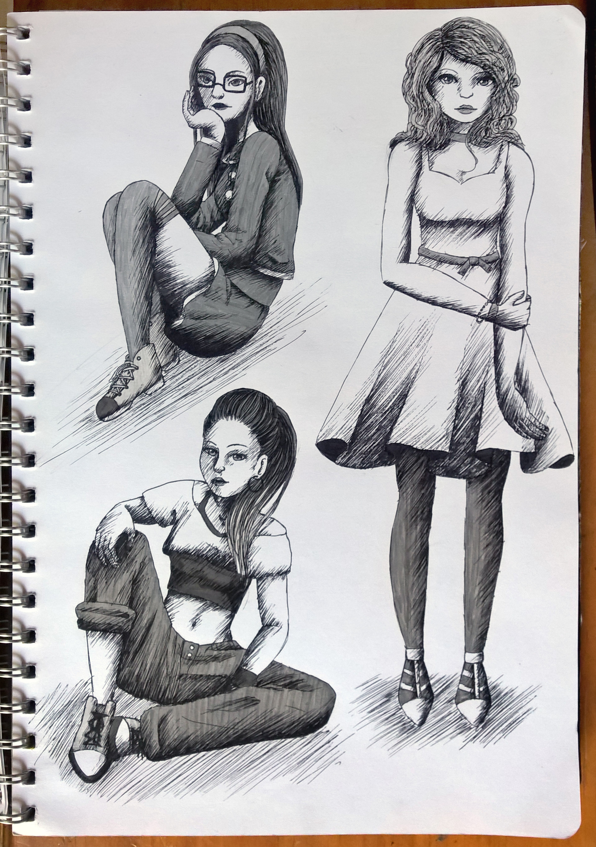 ArtStation - Girl Sketches