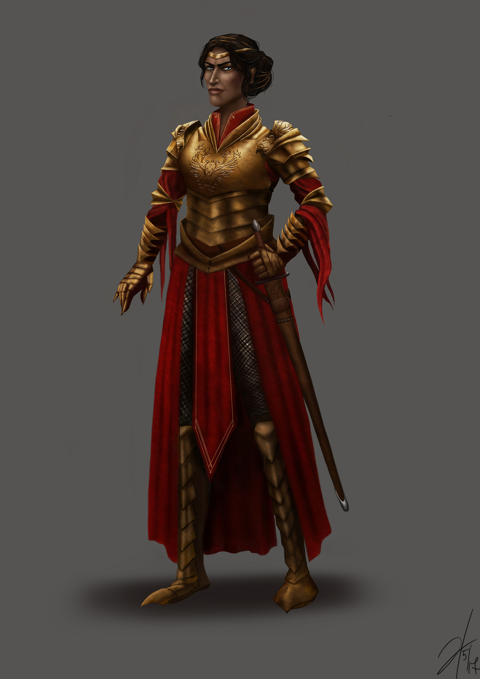 ArtStation - Cassandra Valghare - Ceremonial Armour