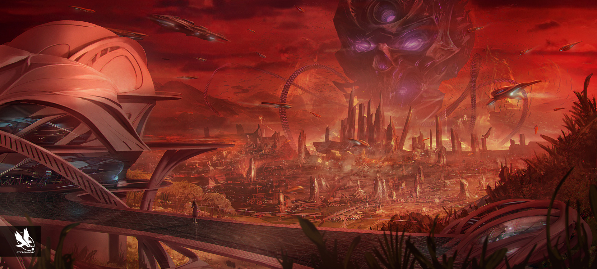 Atomhawk - Injustice 2- Keyshots