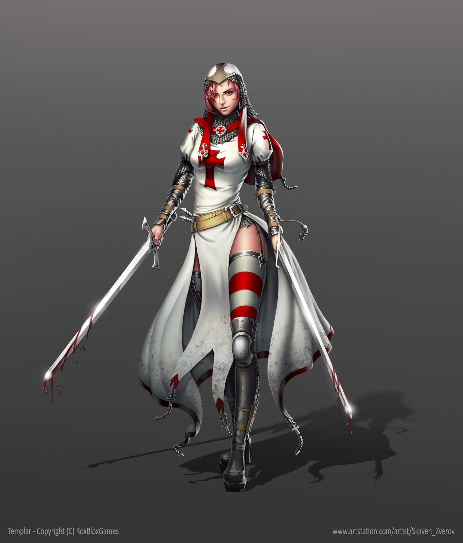 ArtStation - Templar Warrior - Concept Art