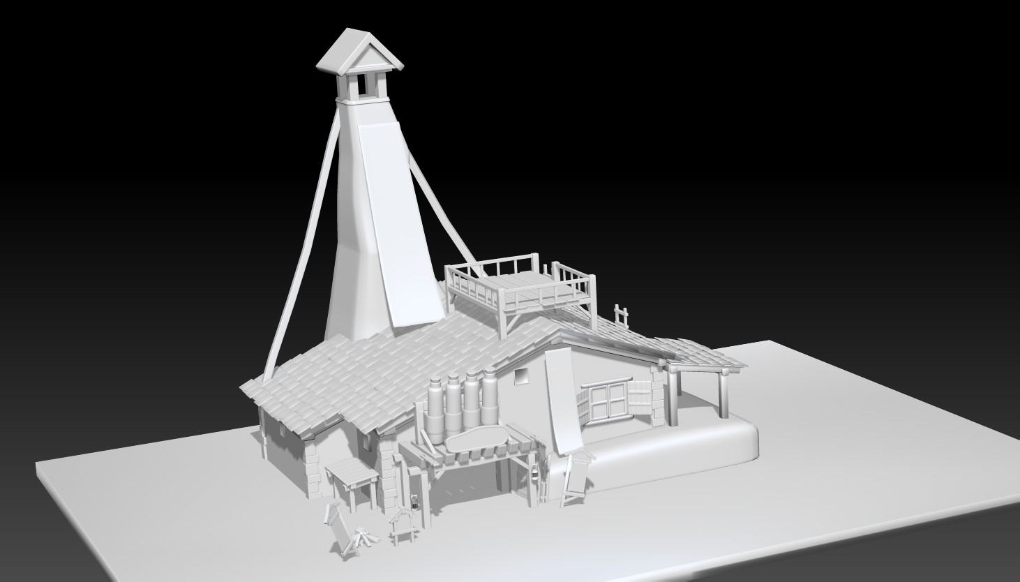 ArtStation - The Legend Of Zelda : Building